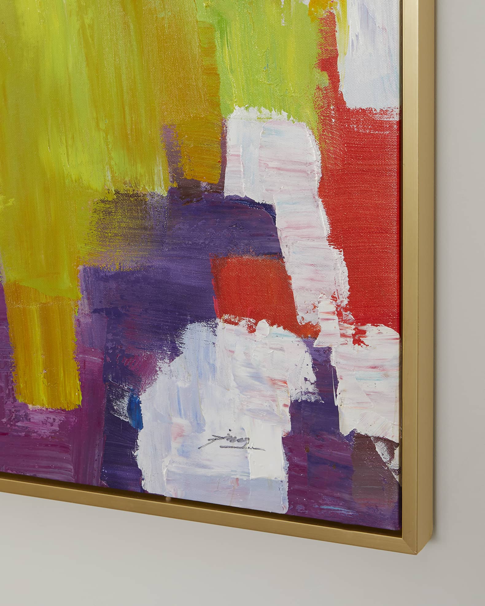 John-Richard Collection "Abstract" Original Painting by Cao Ping | Horchow