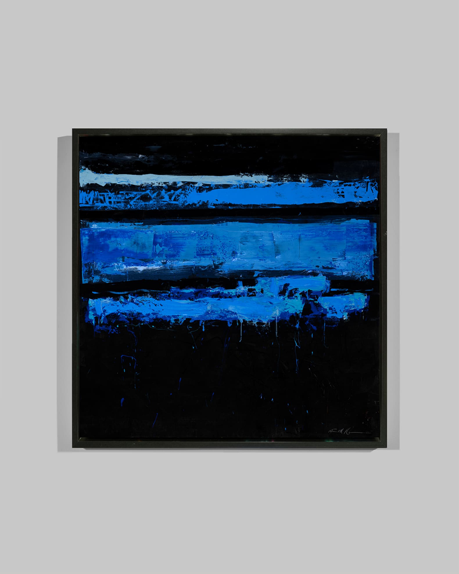 RFA Fine Art "Noir Et Bleu" Giclee Canvas Art by Robert Robinson | Horchow