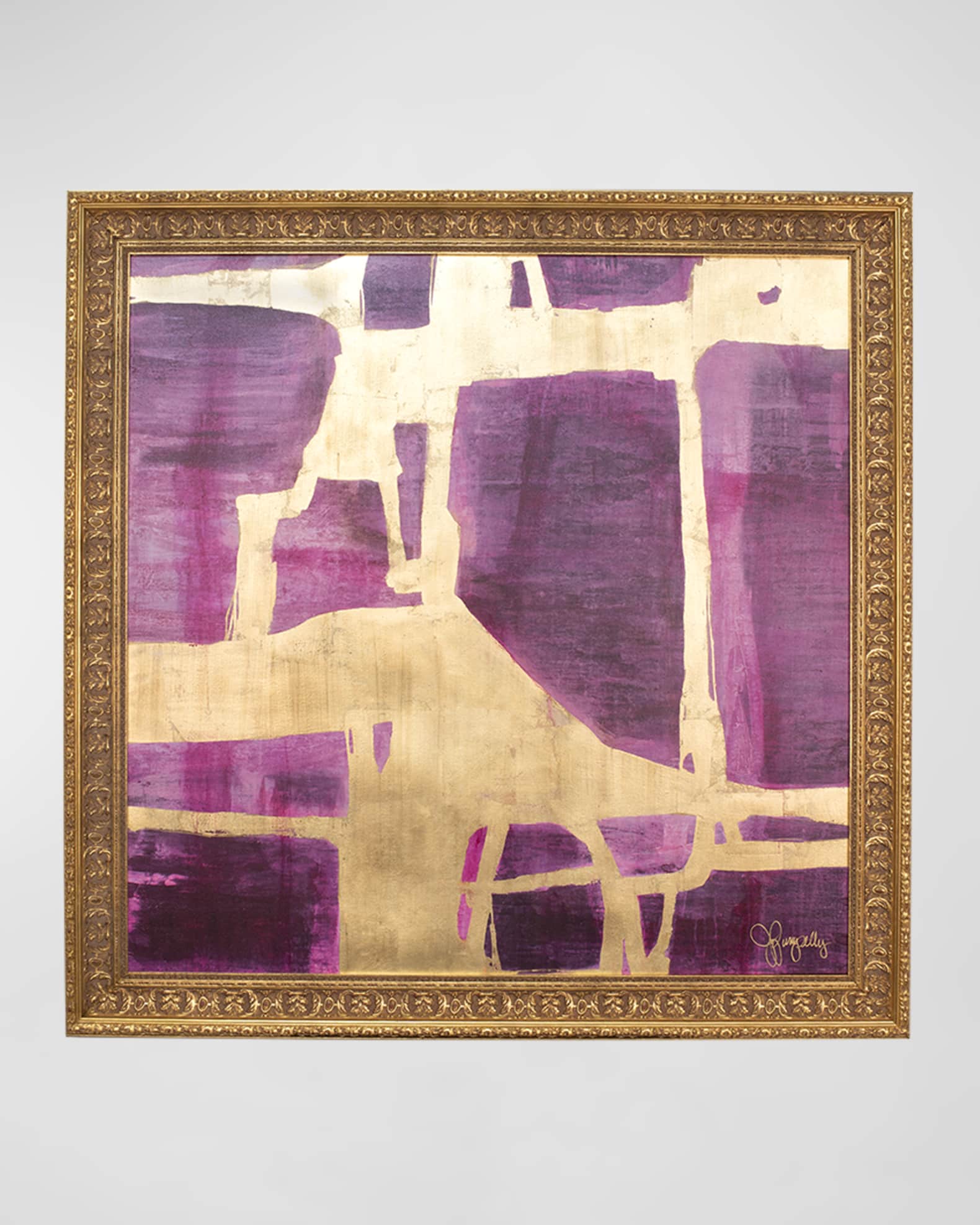 Jill Pumpelly Fine Art "Love On A Trapeze" Mixed Media Original Wall ...