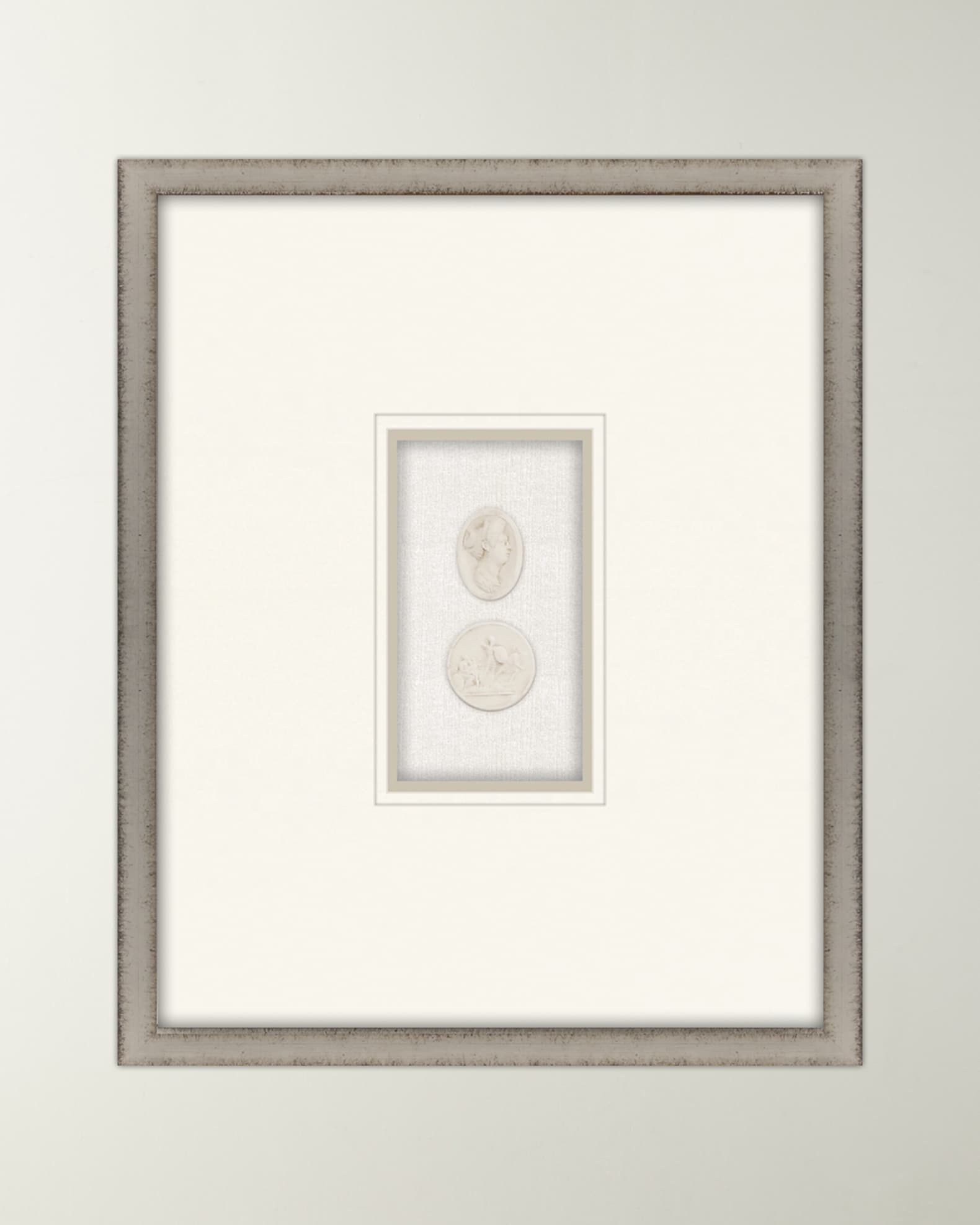 Portrait Intaglio I, Set of 2 | Horchow