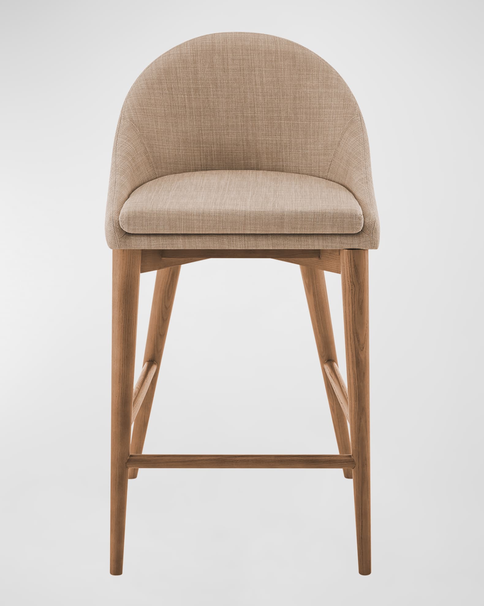 Euro Style Baruch Counter Stool Dark Gray
