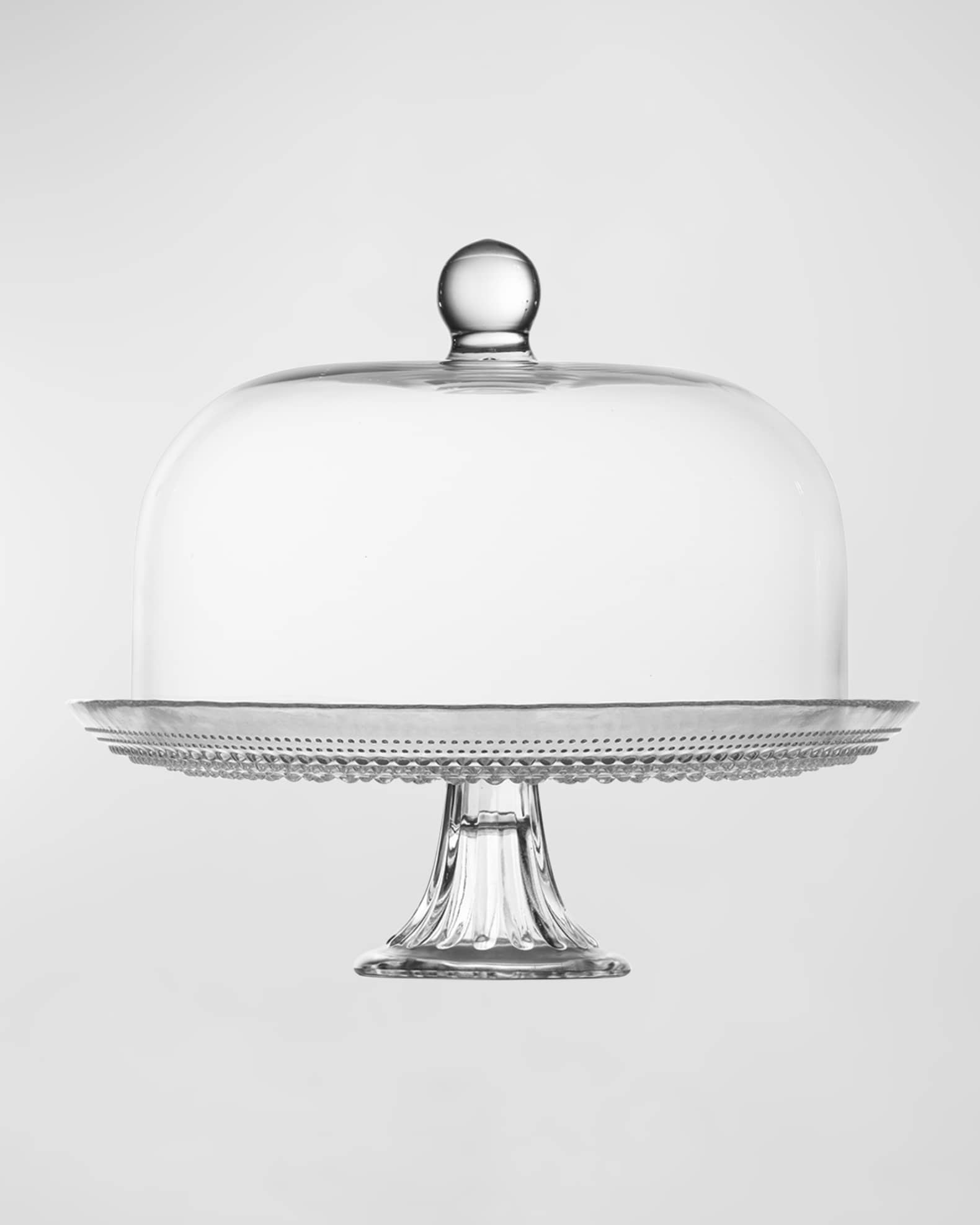 Fortessa Jupiter Clear 13 Cake Stand And Dome Horchow