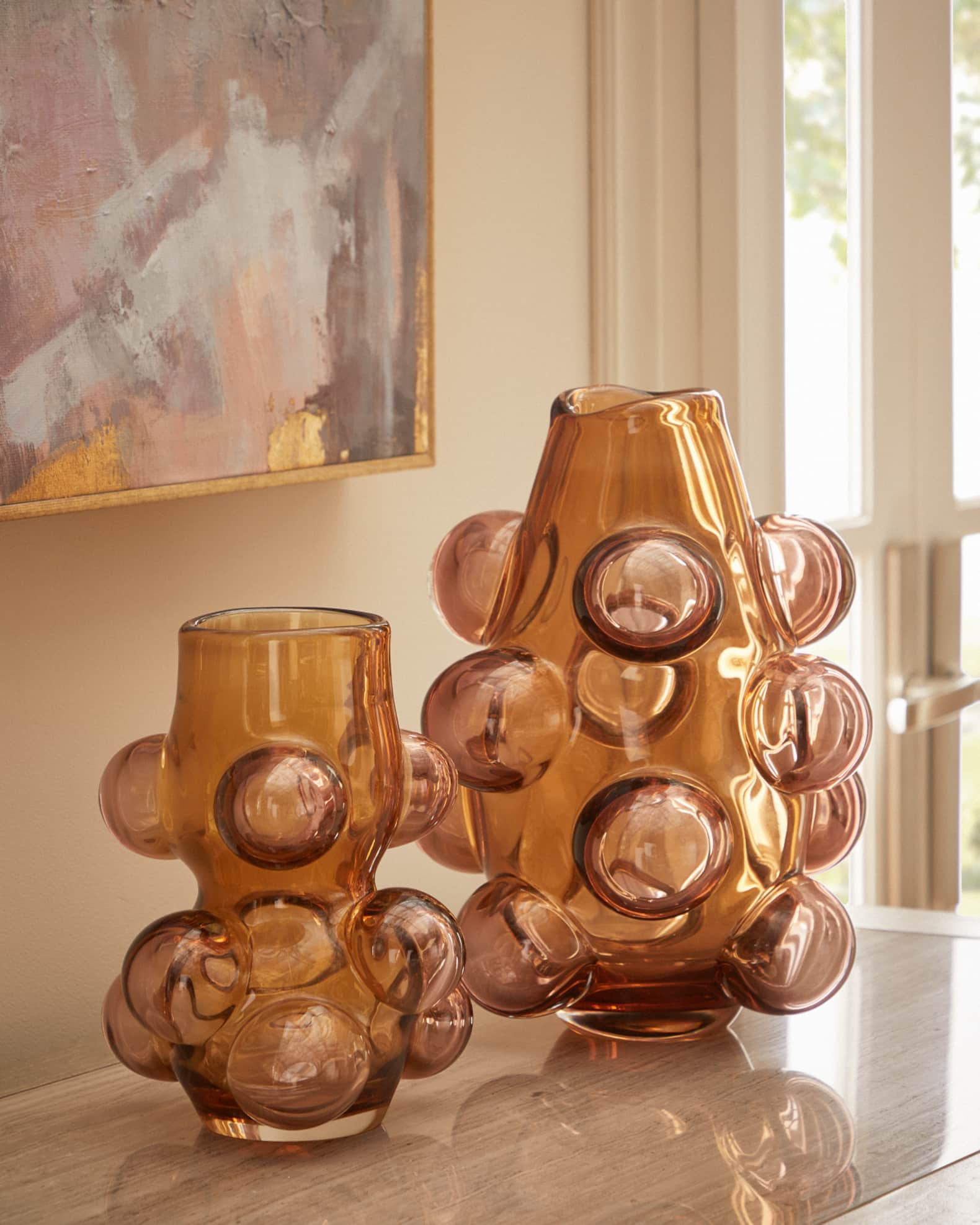 Global Views Bubbled Vase - Large | Horchow