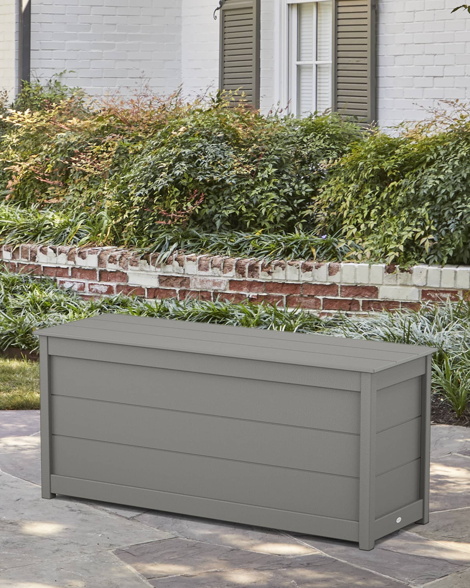 POLYWOOD 68" Console Table With Storage | Horchow