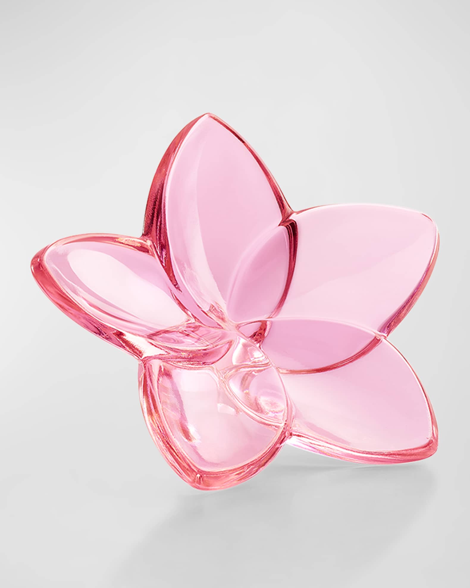 Baccarat Blush Pink Bloom Accent | Horchow