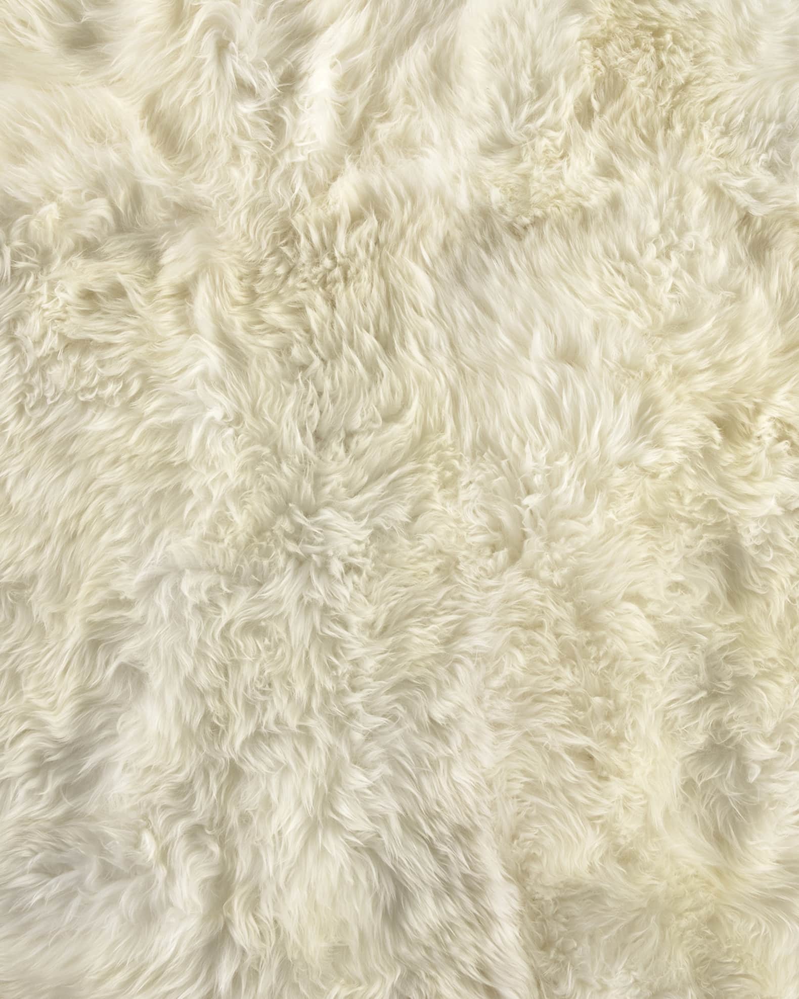Four Hands Lalo Lambskin Rug, 3' x 6' | Horchow