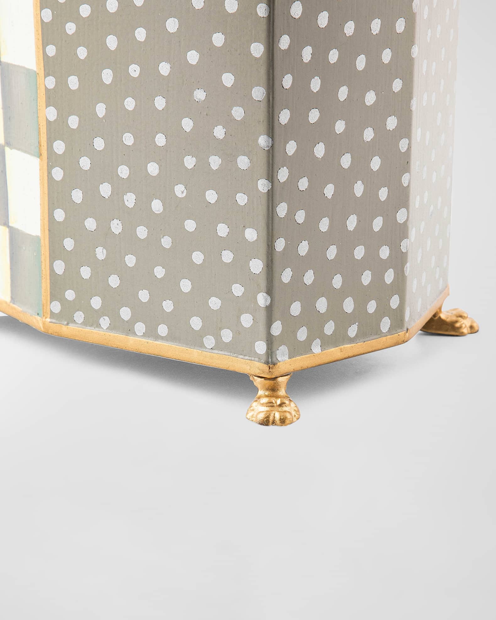 MacKenzie-Childs Sterling Check Magazine Rack | Horchow