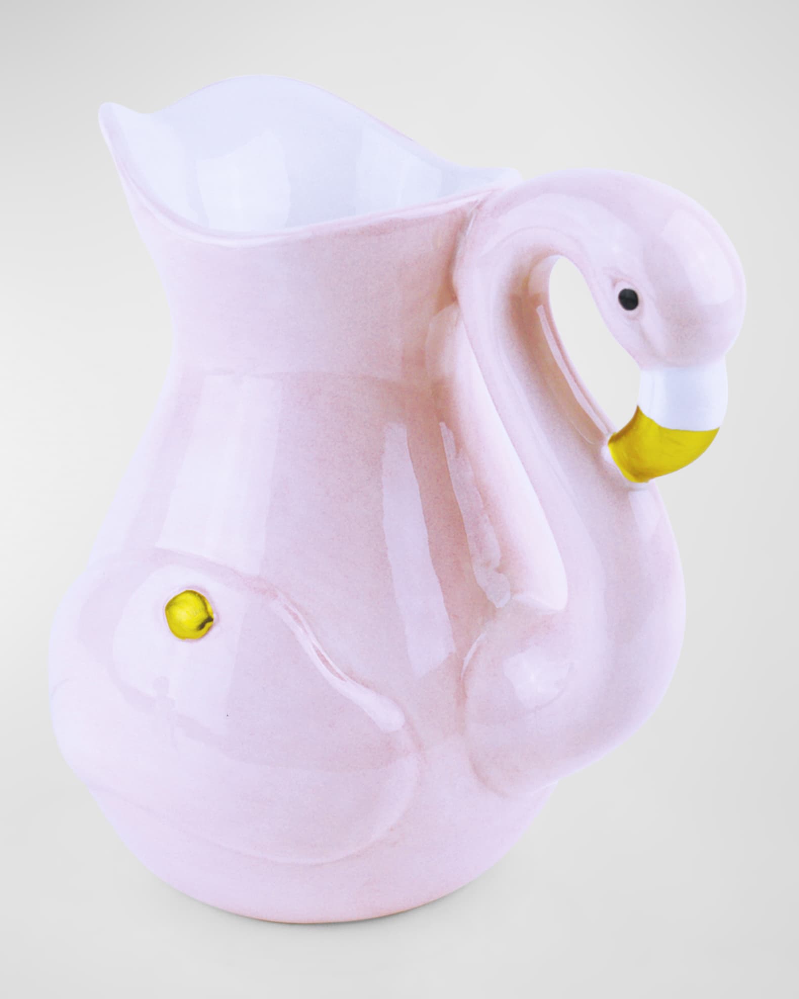 8 Oak Lane Flamingo Pitcher | Horchow