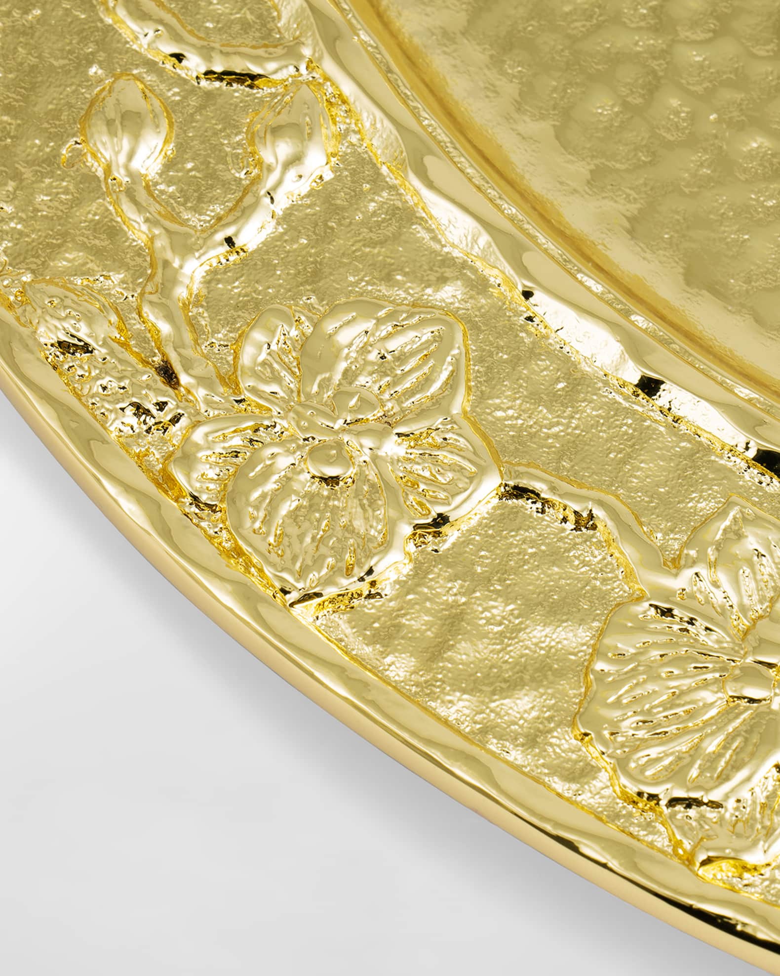 Michael Aram Gold Orchid Charger Plate | Horchow