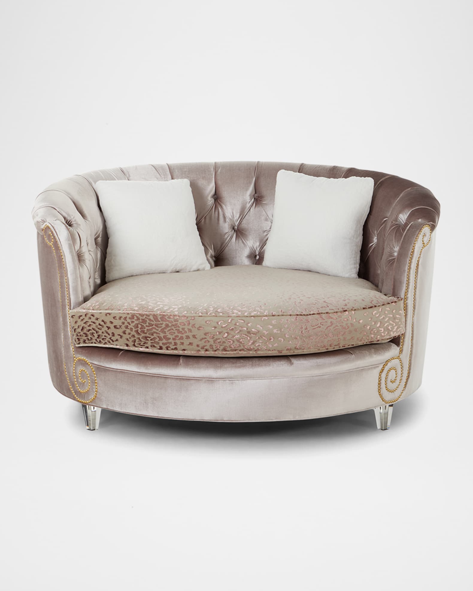 Haute House Harper Cuddle Chair | Horchow