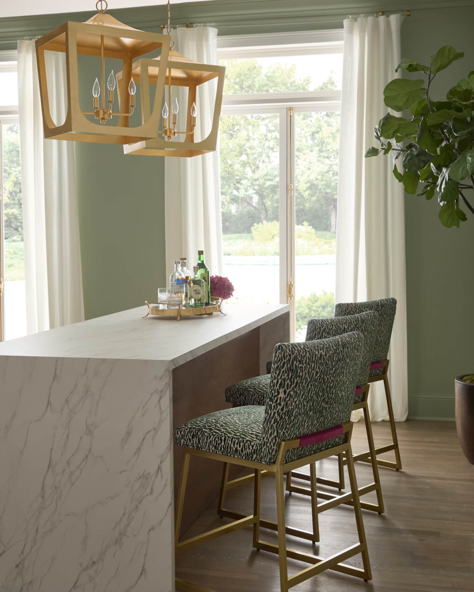 Worlds Away Wimble Chandelier | Horchow