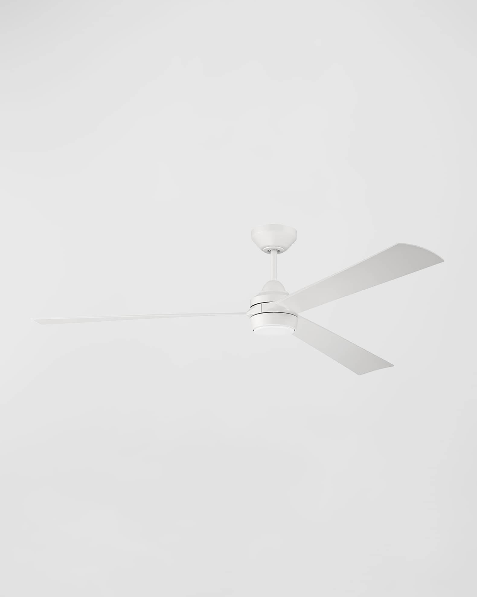 Ellington Sterling 60" Indoor/Outdoor Wi-Fi Ceiling Fan with Light Kit ...