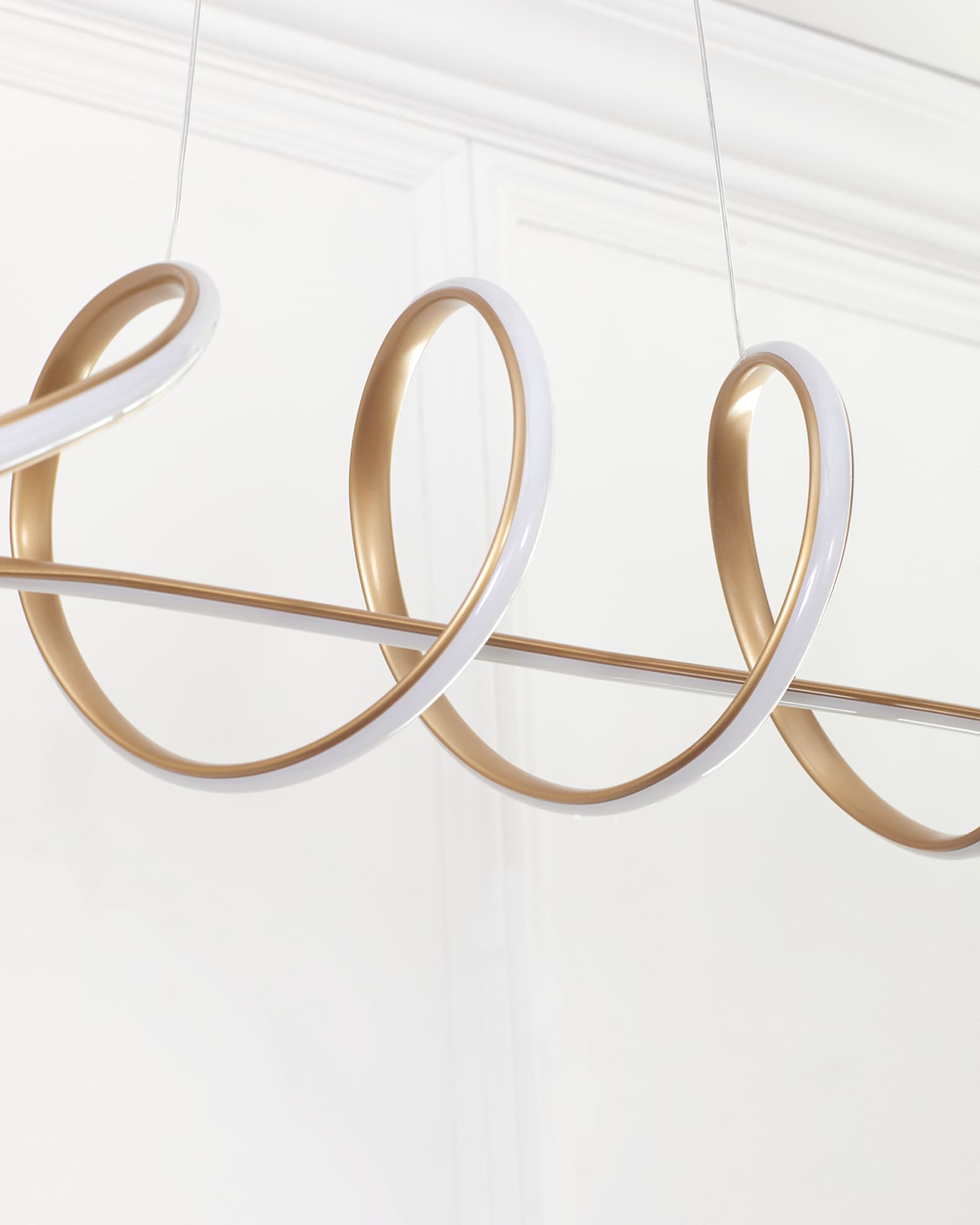 Ellington Pulse LED Linear Chandelier Light - 47" | Horchow