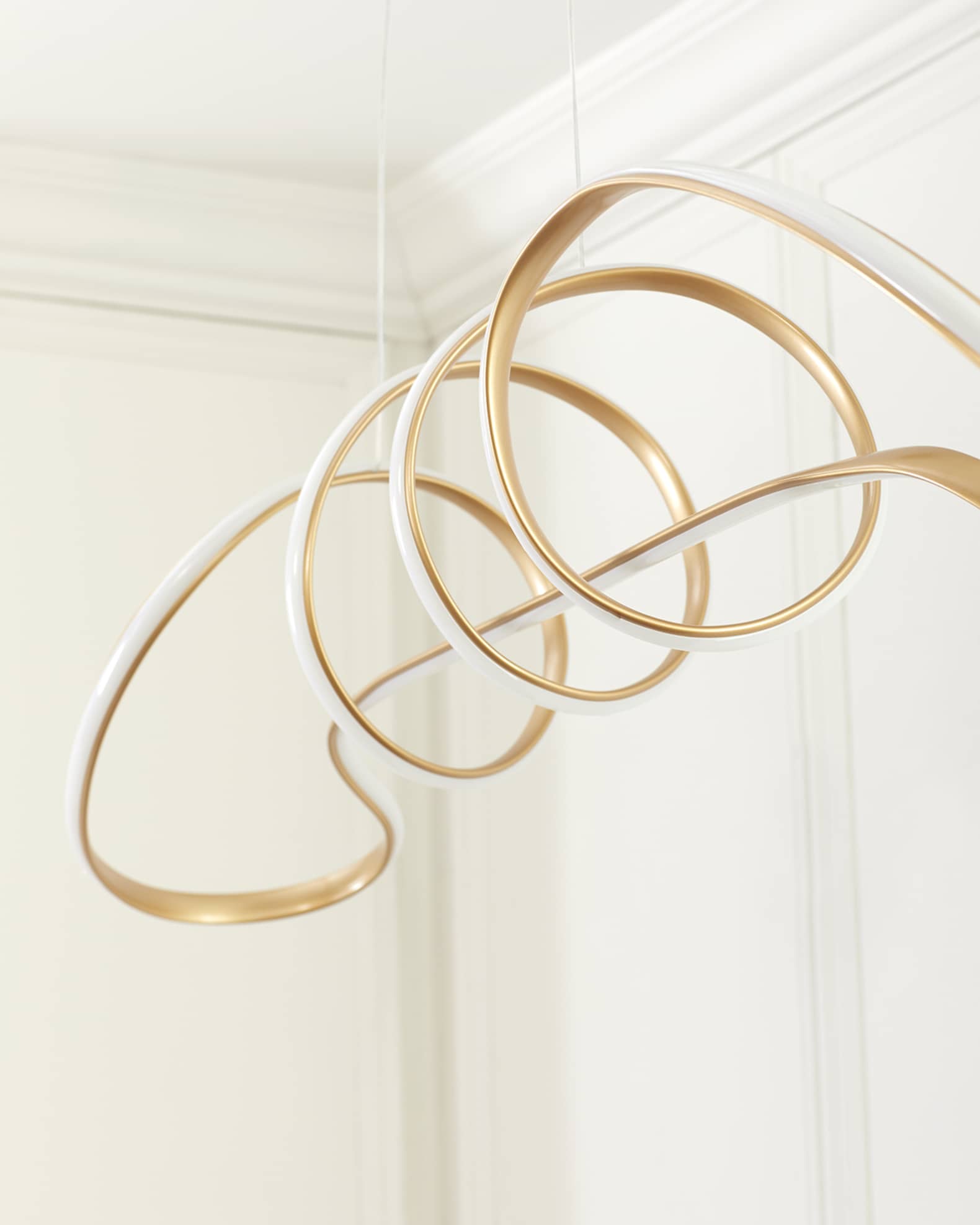 Ellington Pulse LED Linear Chandelier Light - 47" | Horchow