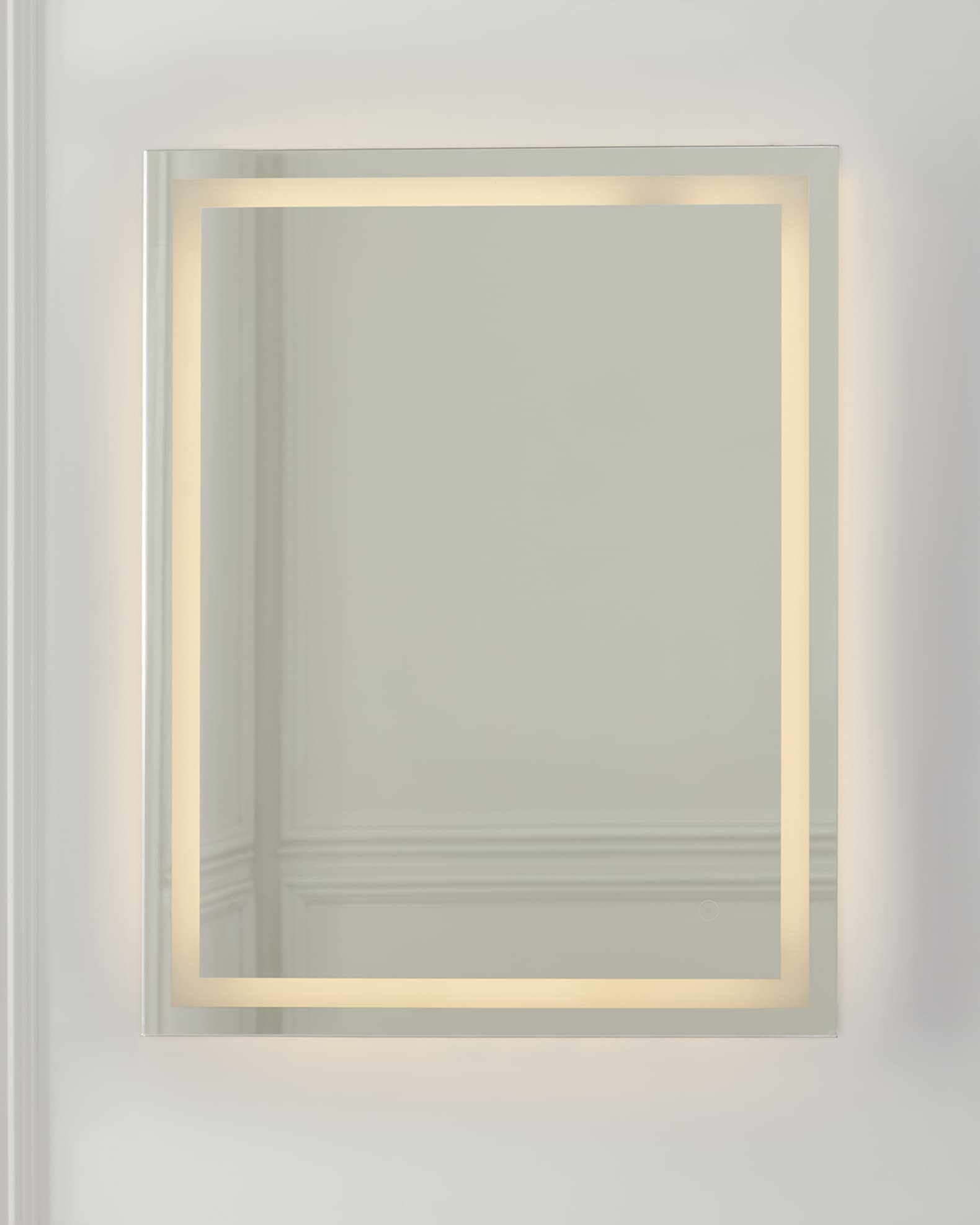 Ellington Rectangular LED Mirror With Defogger and Dimmer, 3000K, 30" x 24" | Horchow