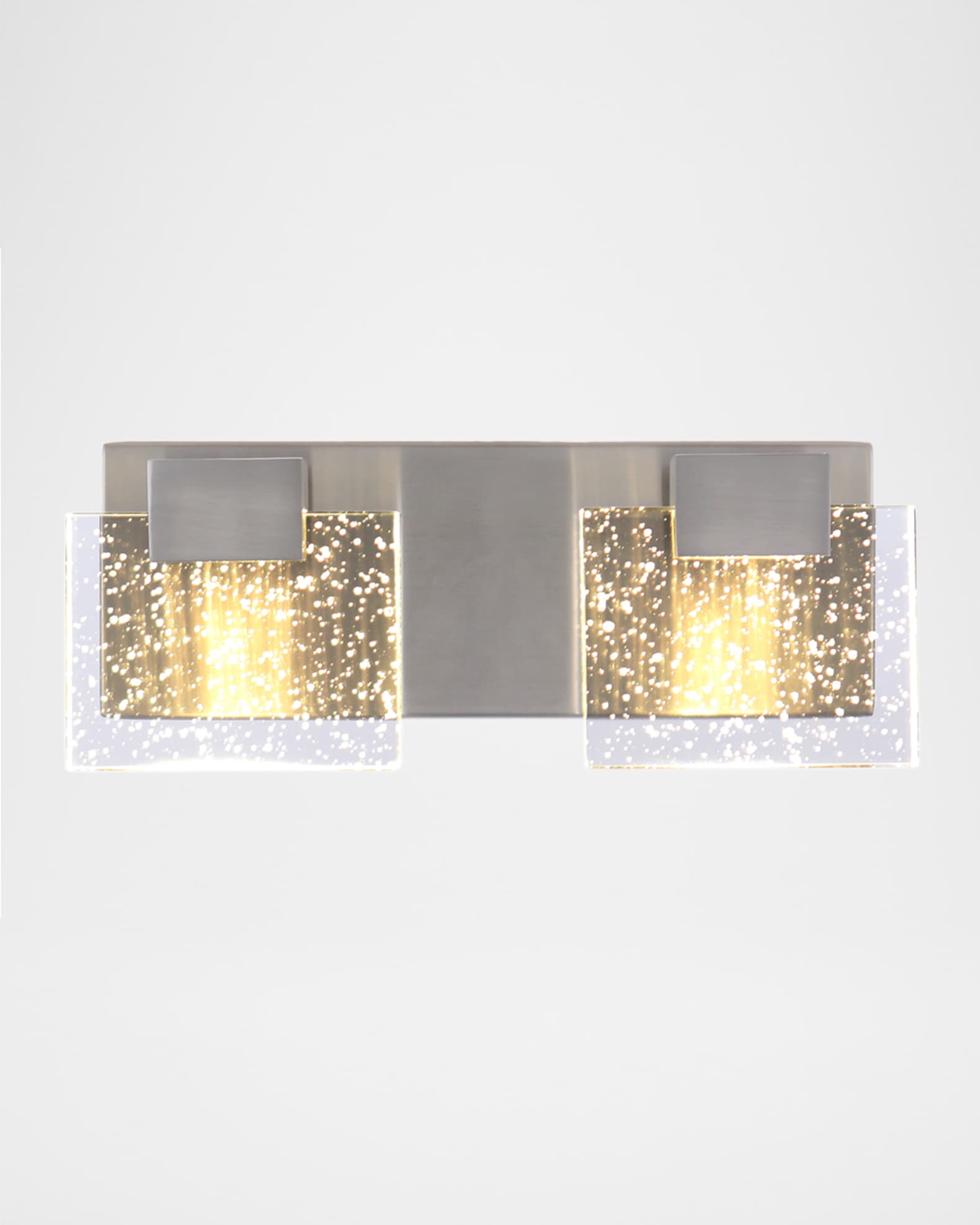 Ellington Alamere 2-Light LED Vanity - Brushed Nickel | Horchow