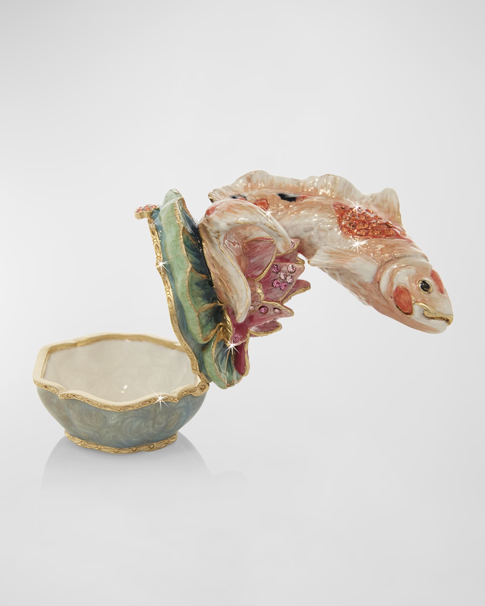 Jay Strongwater Mini Koi Box | Horchow