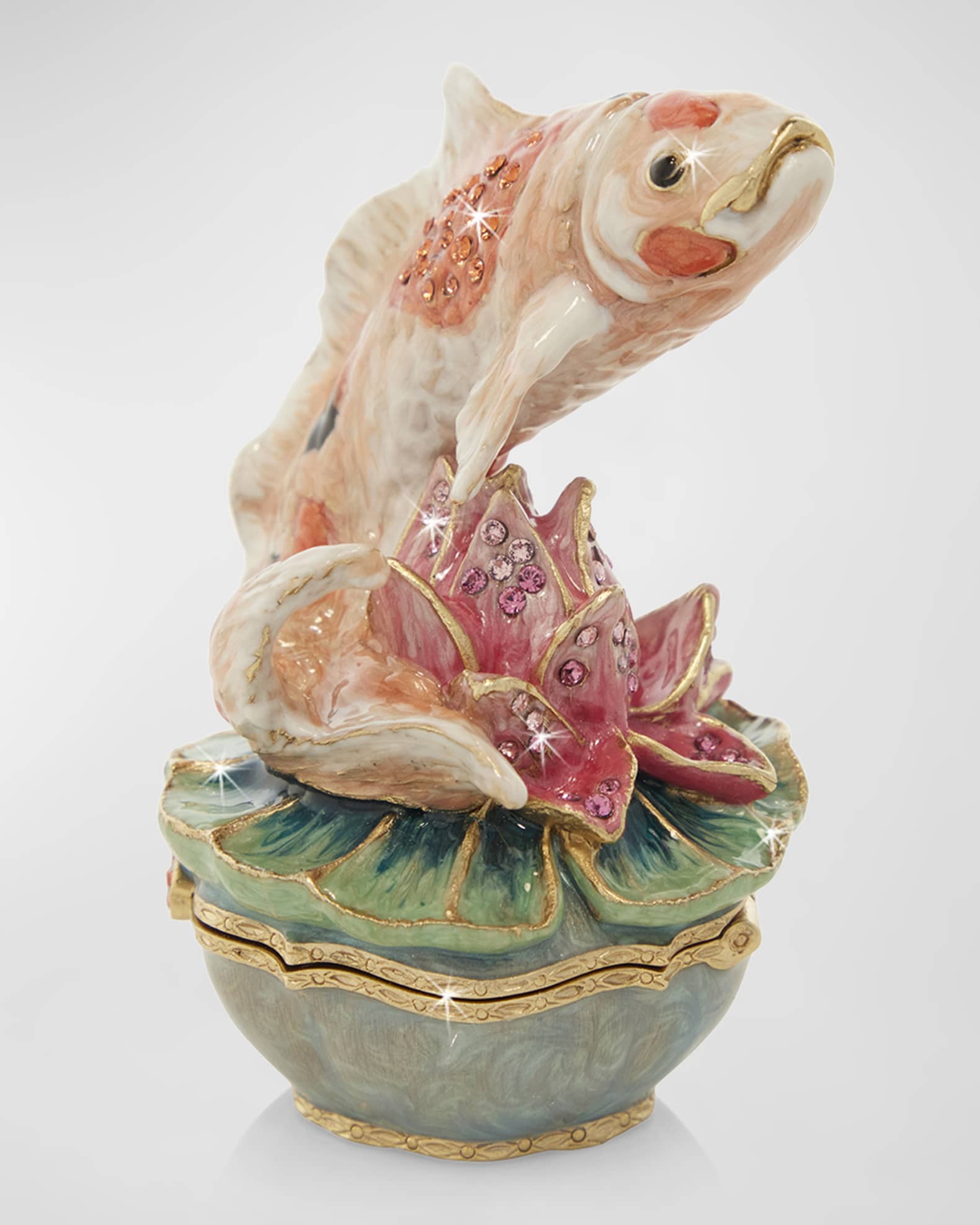 Jay Strongwater Mini Koi Box | Horchow