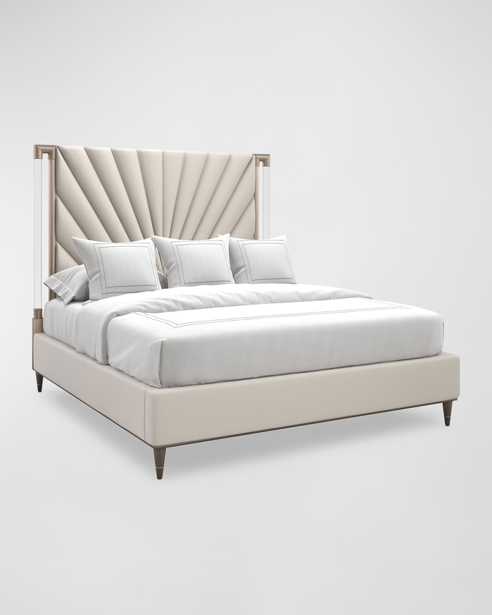 Caracole Valentina Upholstered King Bed | Horchow