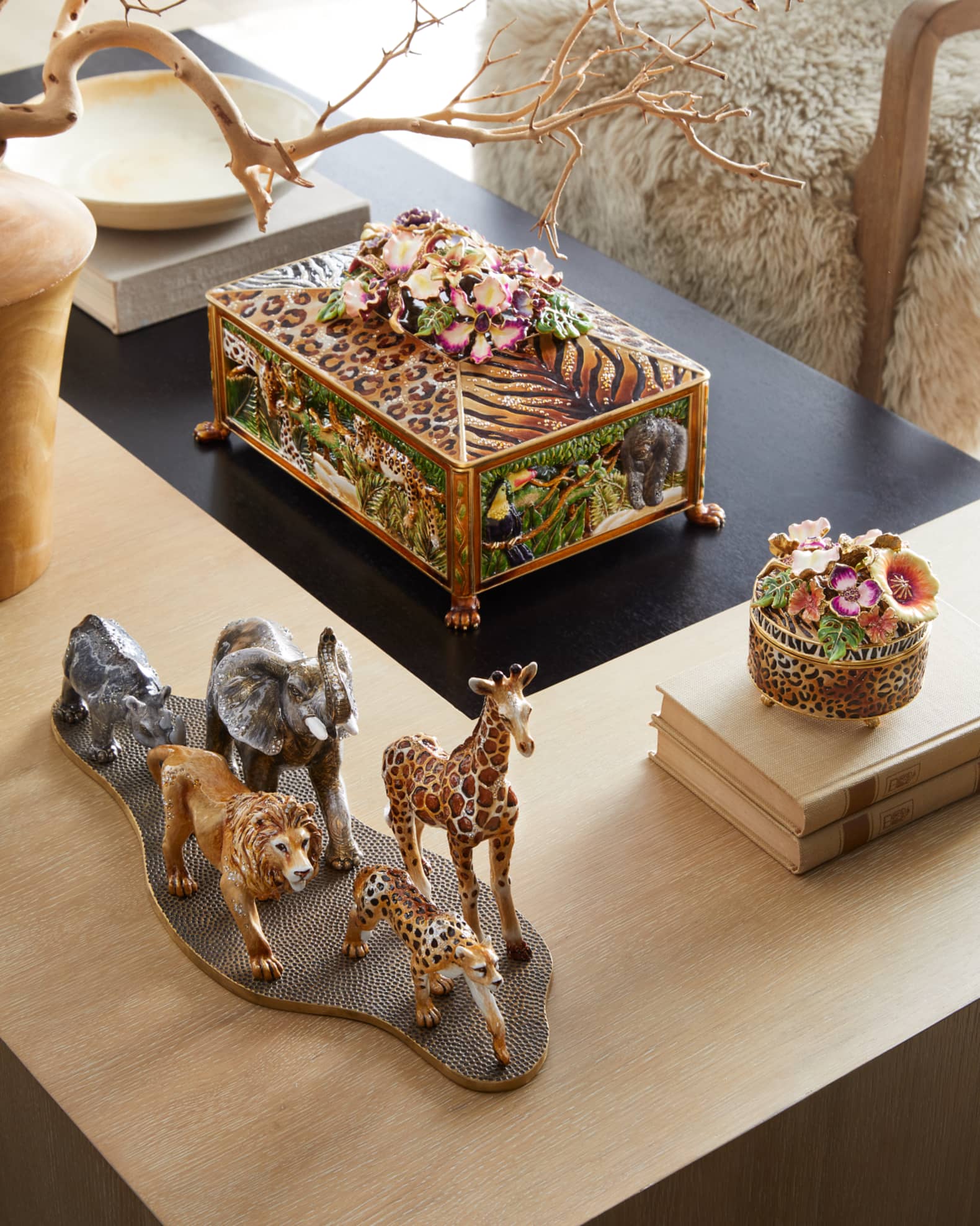 Jay Strongwater Jungle Box | Horchow