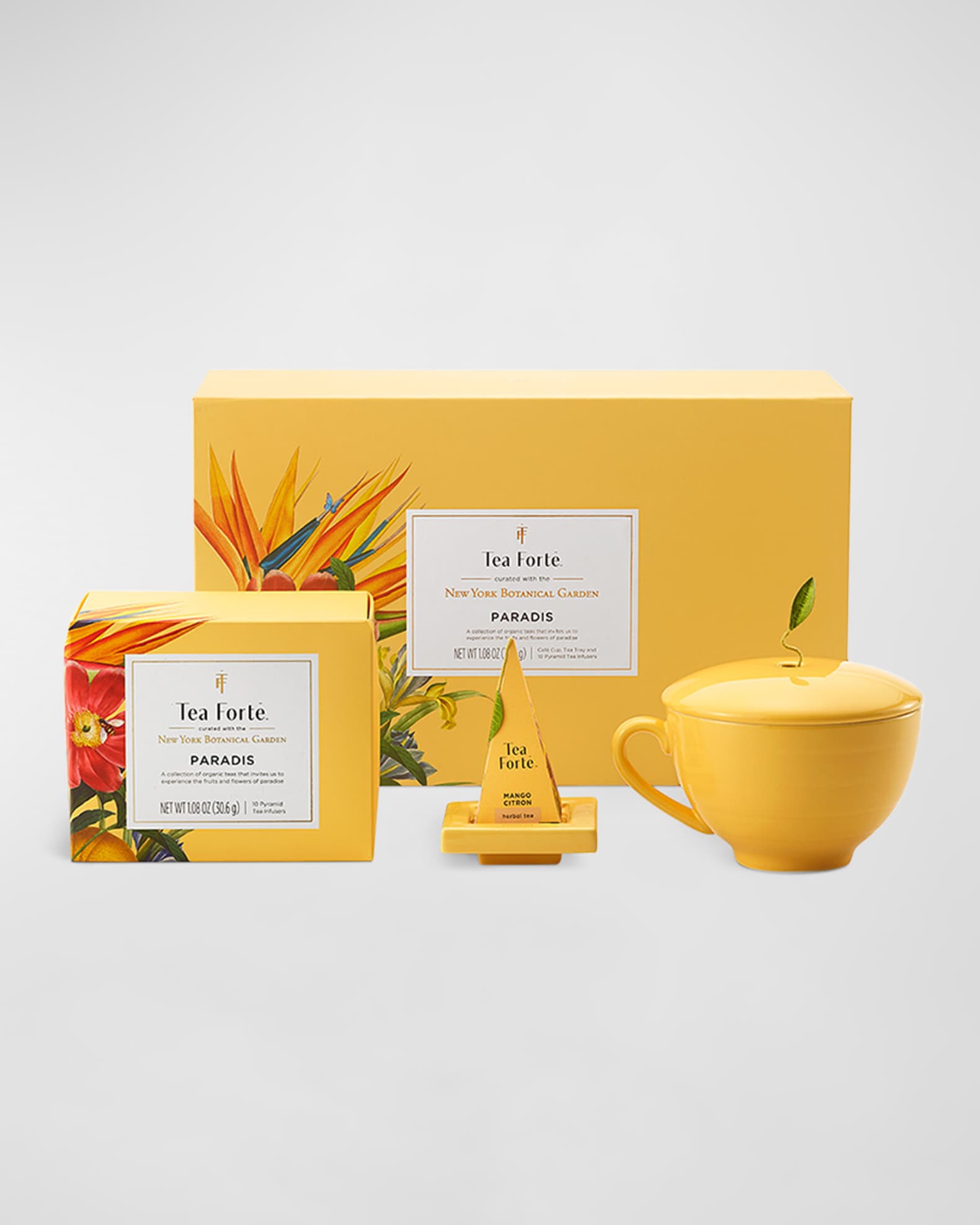 Tea Forte x The New York Botanical Garden Paradis Gift Set | Horchow