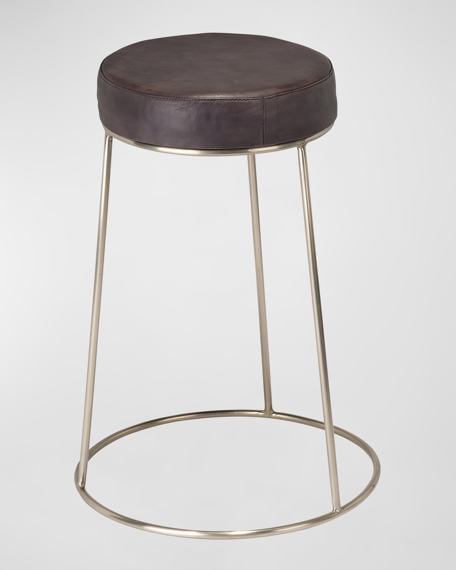 Jamie Young Henry Leather 24" Counter Stool | Horchow