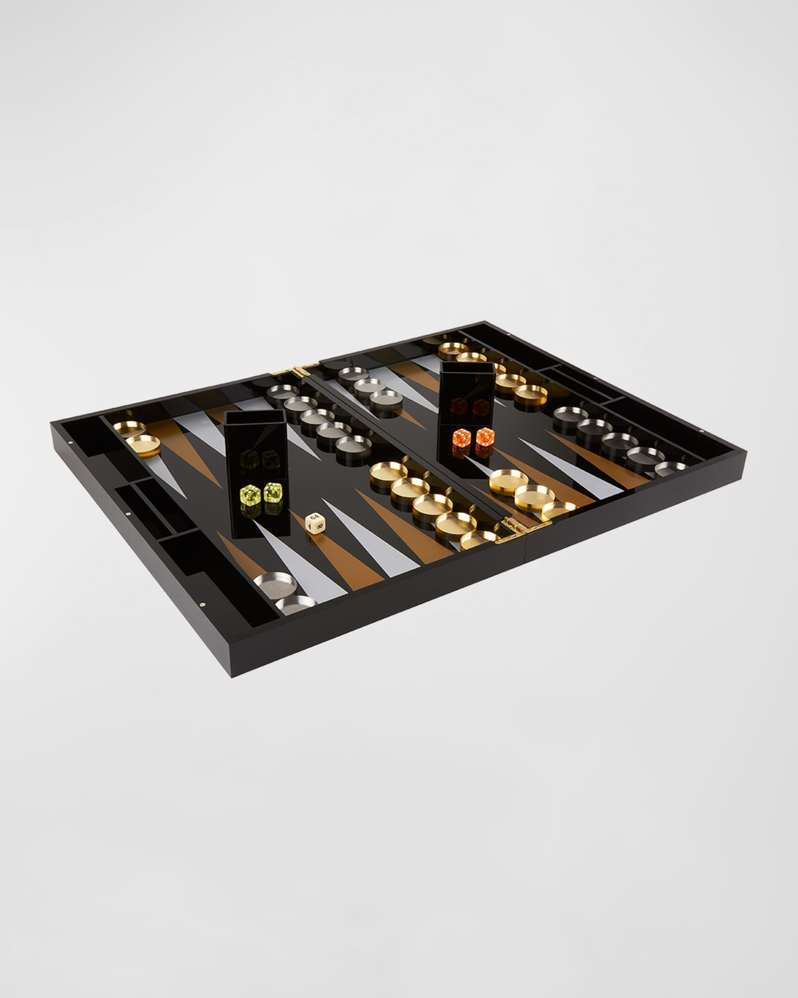 Tizo Lucite Backgammon Set Horchow