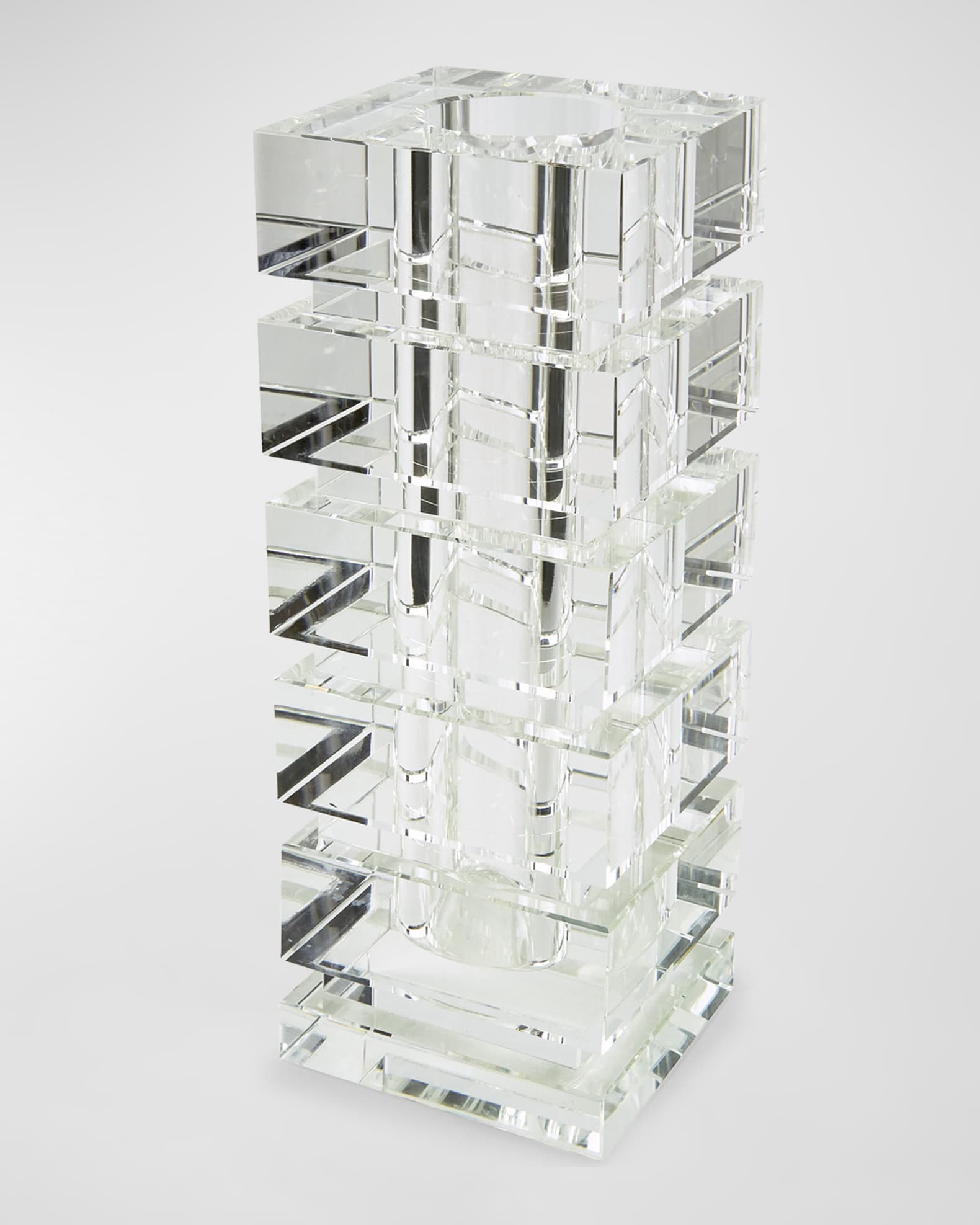 Tizo Clear Cut Crystal Illusion Vase | Horchow