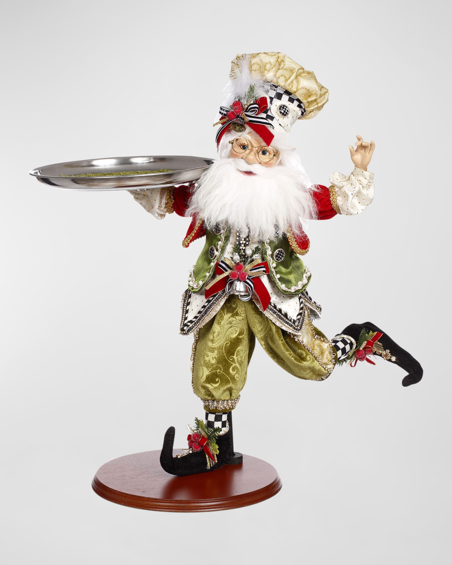Mark Roberts Standing Server Elf Christmas Decoration, 23" | Horchow