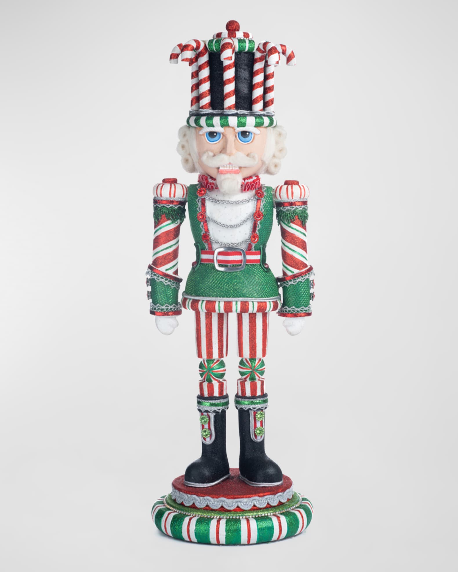 Katherine's Collection Peppermint Palace Nutcracker | Horchow Katherine's Collection Peppermint Palace Nutcracker | Horchow