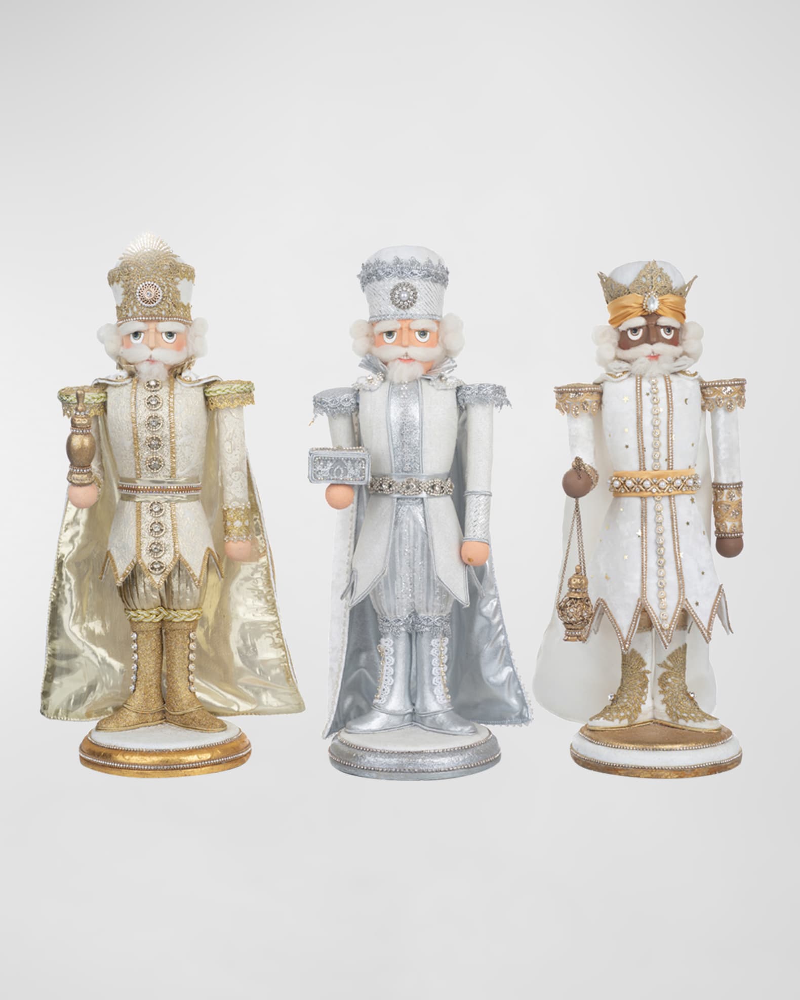Katherine's Collection Celestial Wiseman Nutcrackers, Set of 3 | Horchow