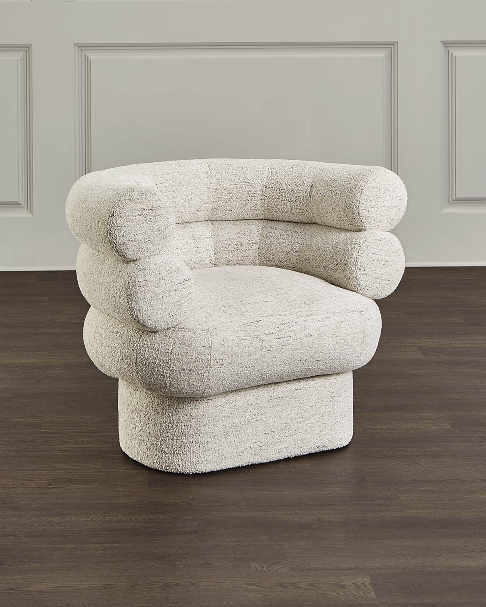 Interlude Home Leona Swivel Chair | Horchow