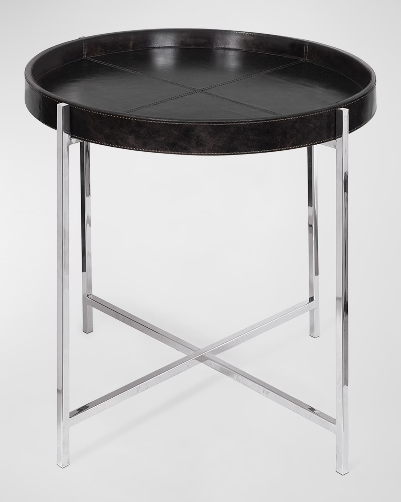 Regina Andrew Derby Leather Tray Table | Horchow