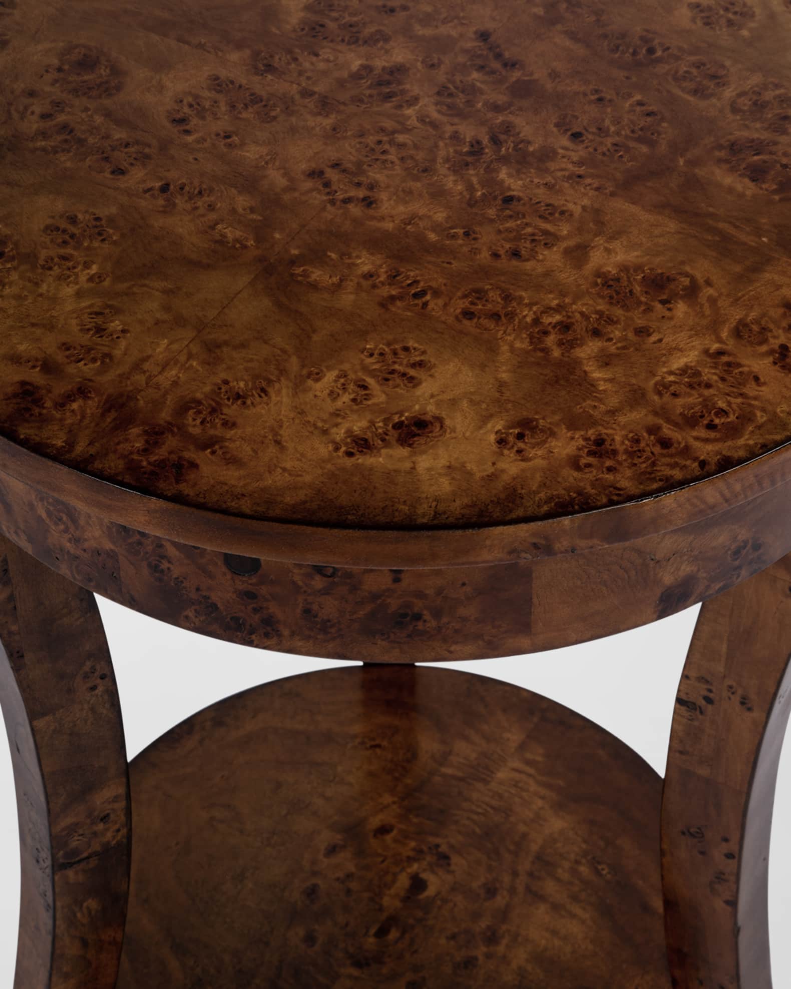 Butler Specialty Co Holden Burlwood Side Table | Horchow