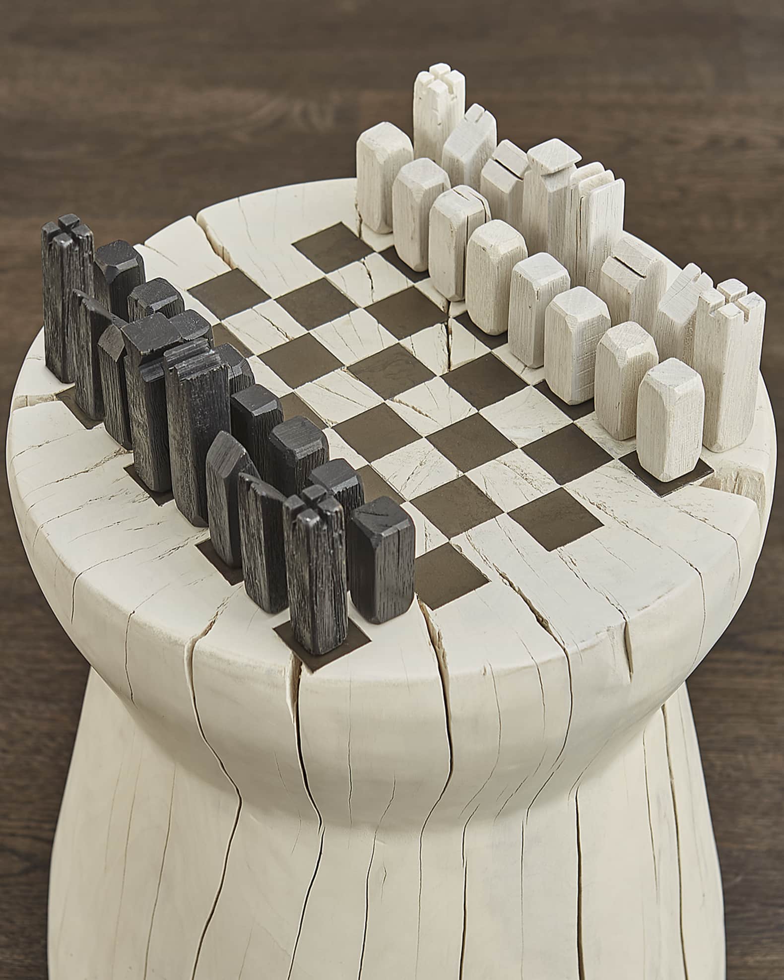Four Hands Chess Game Table | Horchow