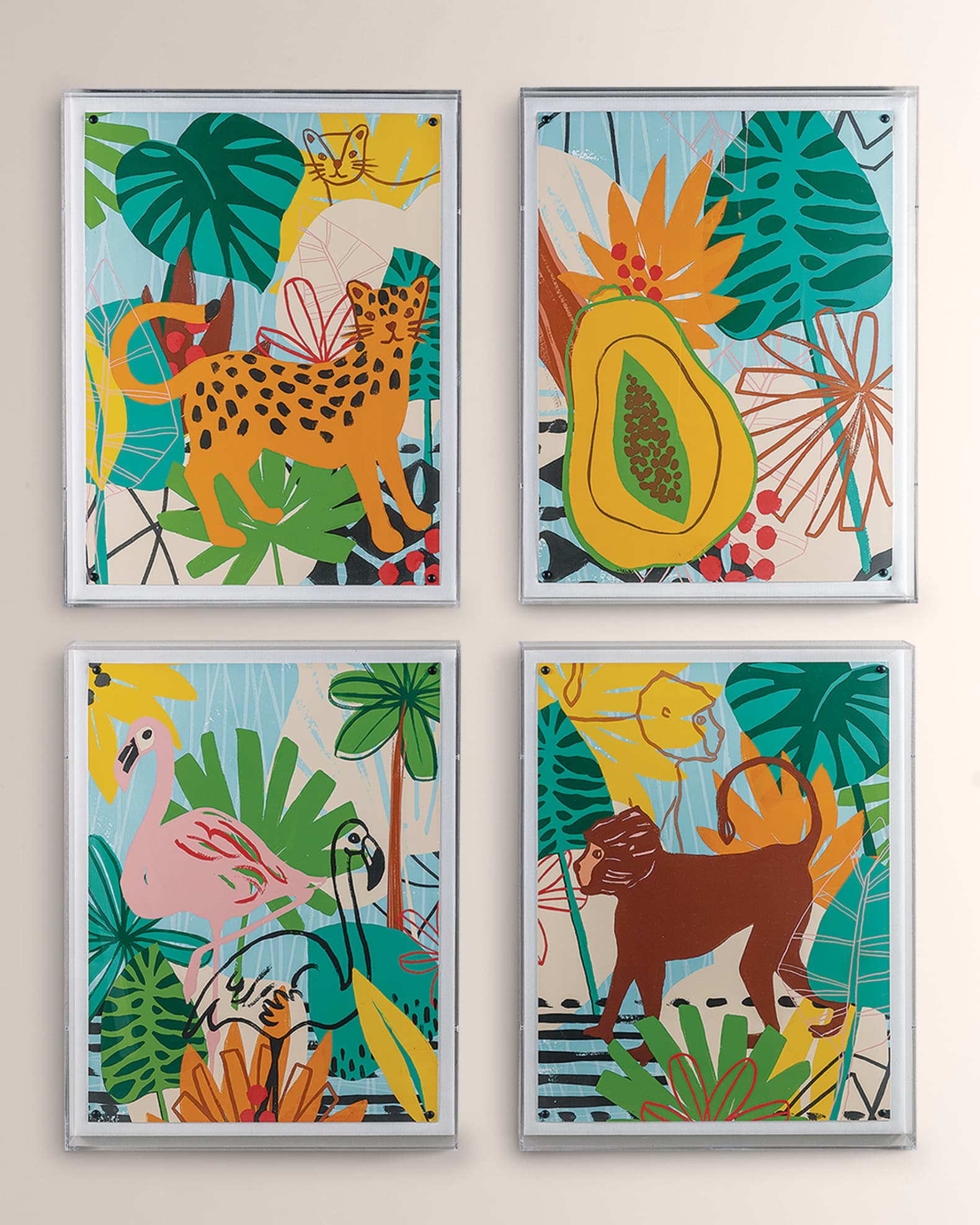 Port 68 "Jungle Monkey" Giclee | Horchow