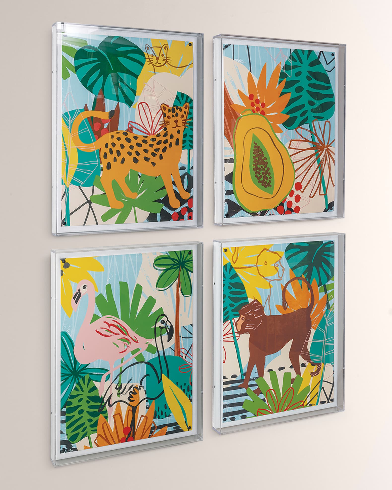 Port 68 "Jungle Monkey" Giclee | Horchow