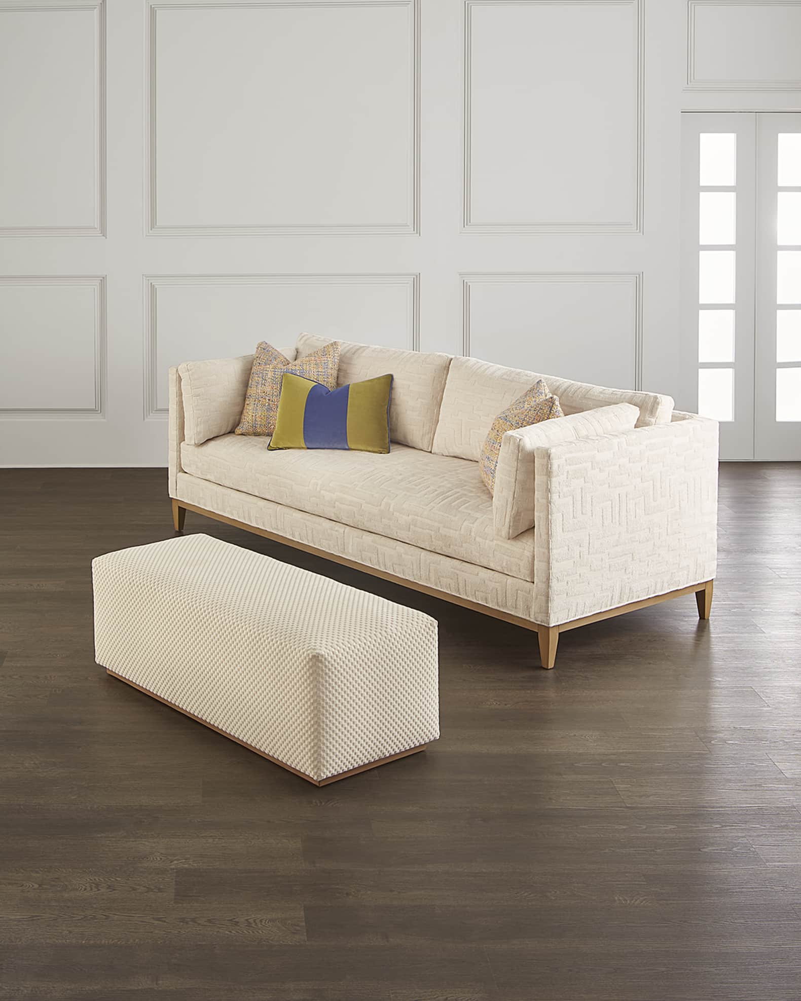 Massoud Hallie Sofa, 94" | Horchow
