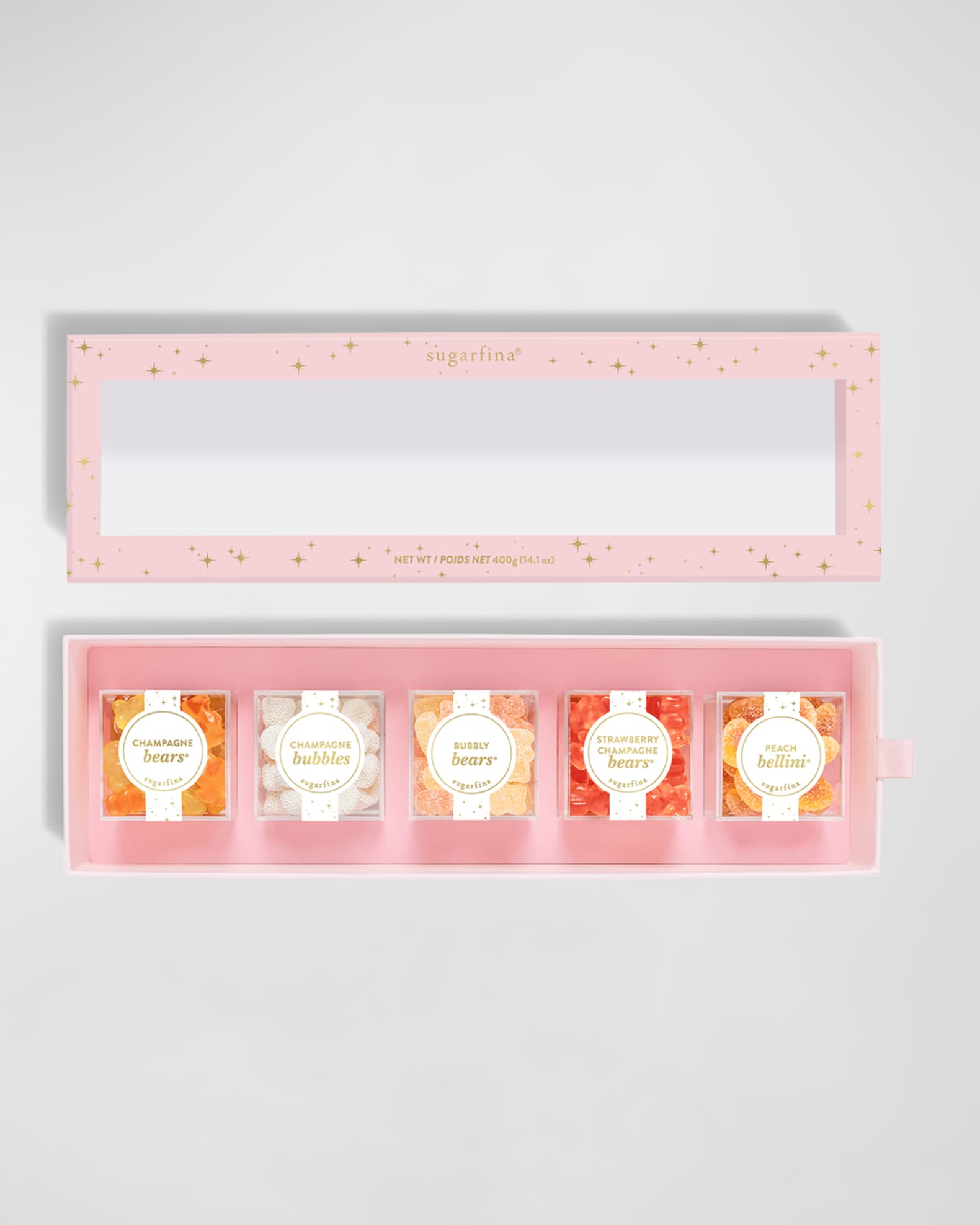 Sugarfina Champagne Flight 5-Piece Candy Bento Box | Horchow