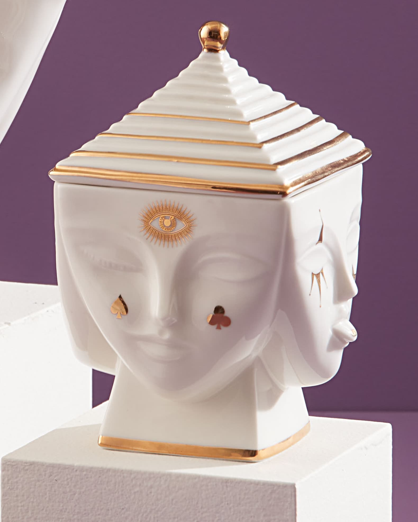 Jonathan Adler Gilded Muse Box | Horchow