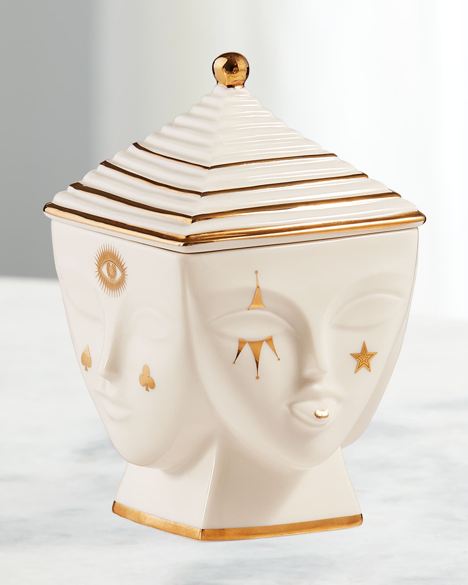 Jonathan Adler Gilded Muse Box | Horchow