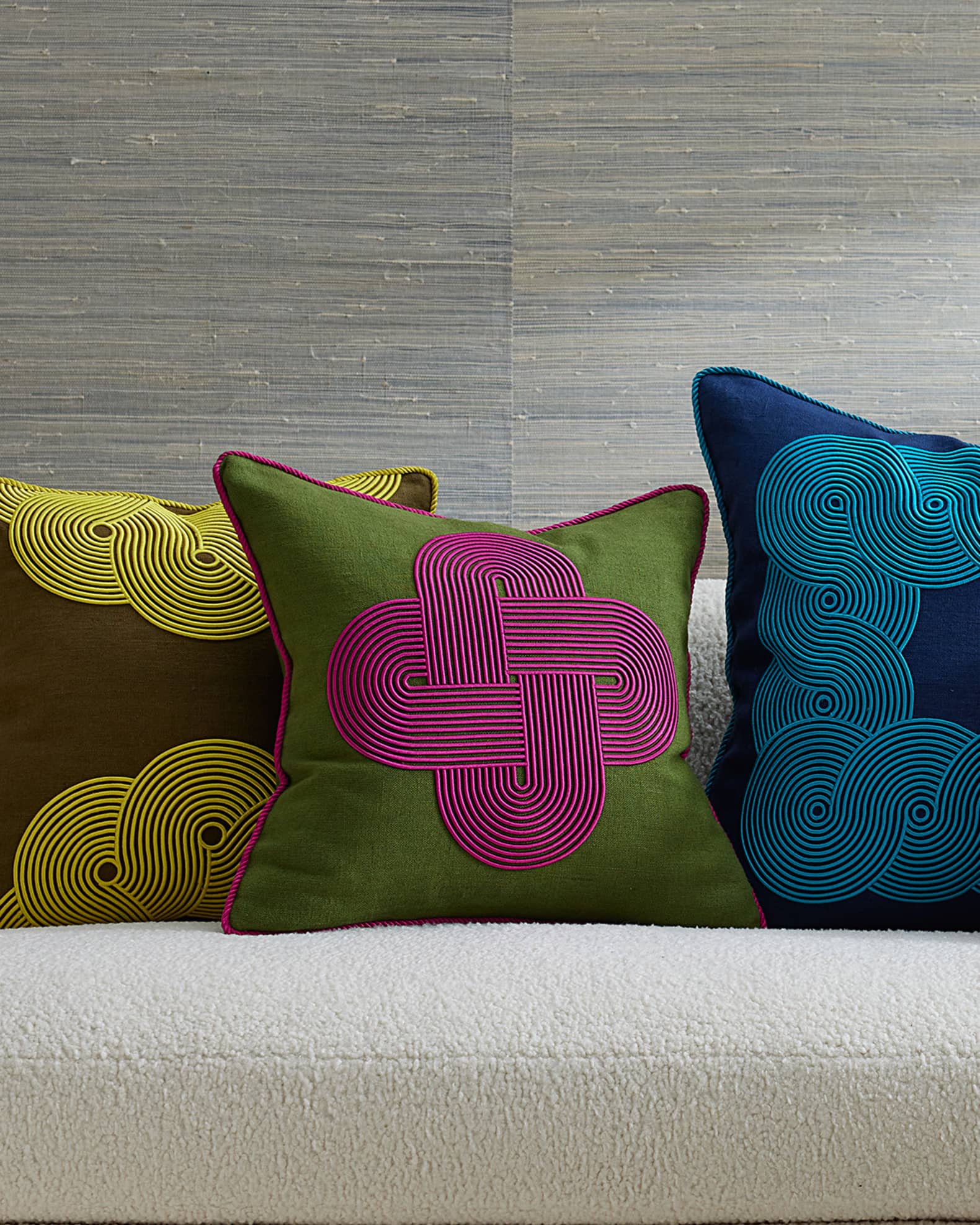 Jonathan Adler Pompidou Plus Pillow, 18" Square | Horchow