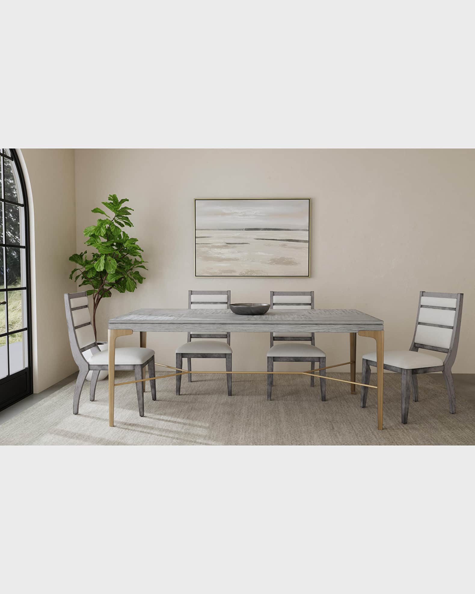 Katherine Noble by BMC Nelya 76" Dining Table | Horchow