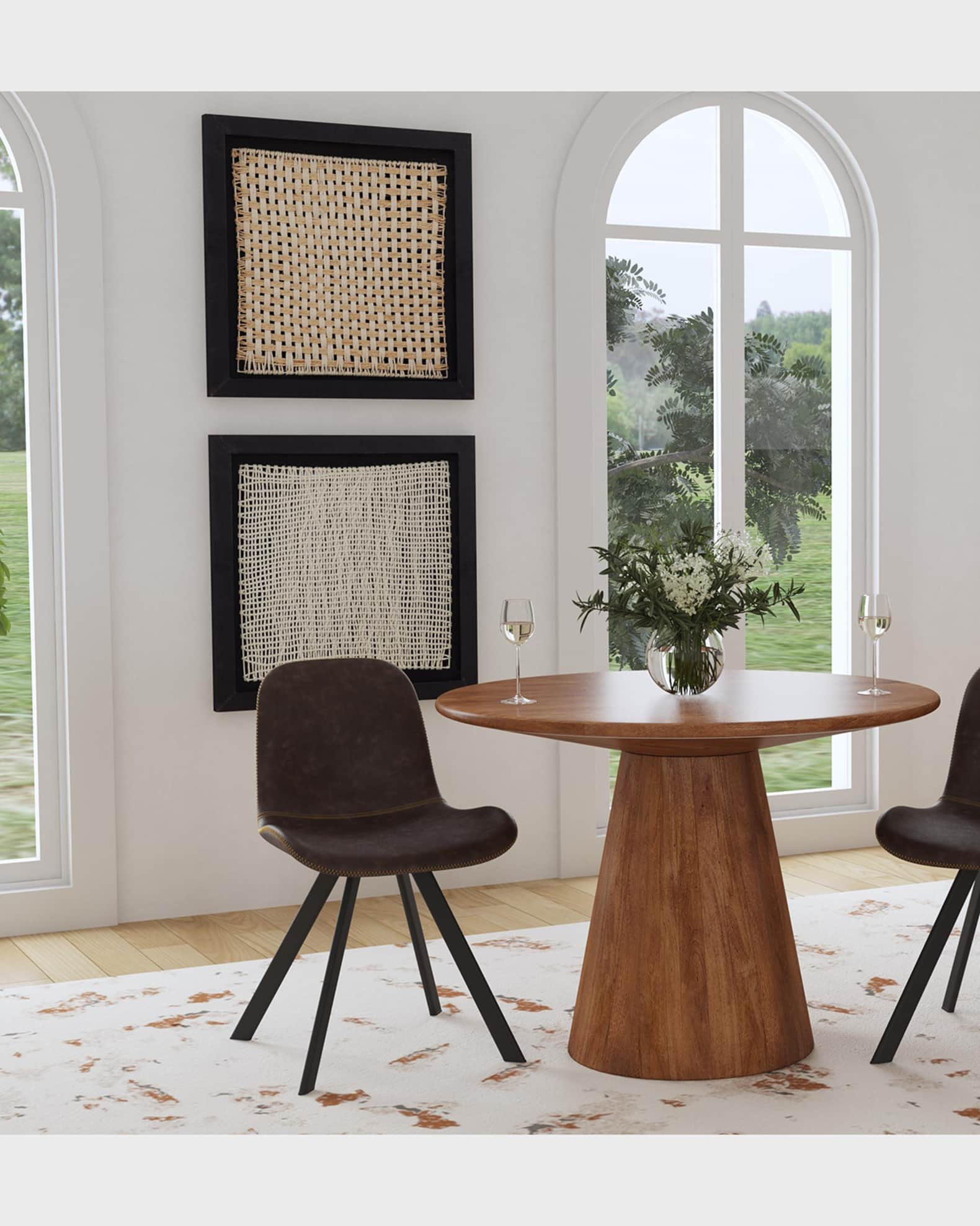 Katherine Noble by BMC Raney 42" Round Dining Table | Horchow