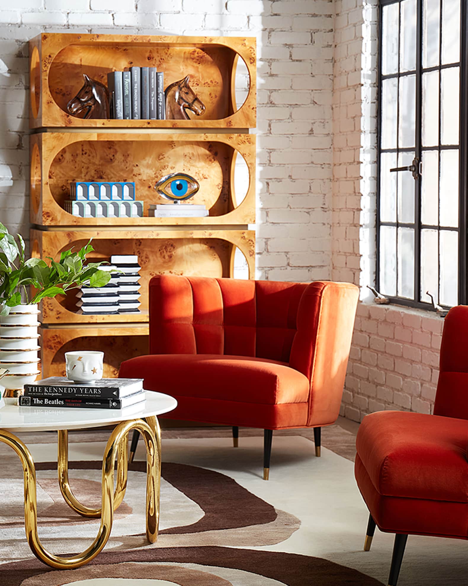 Jonathan Adler Draper Club Chair | Horchow Jonathan Adler Draper Club Chair | Horchow