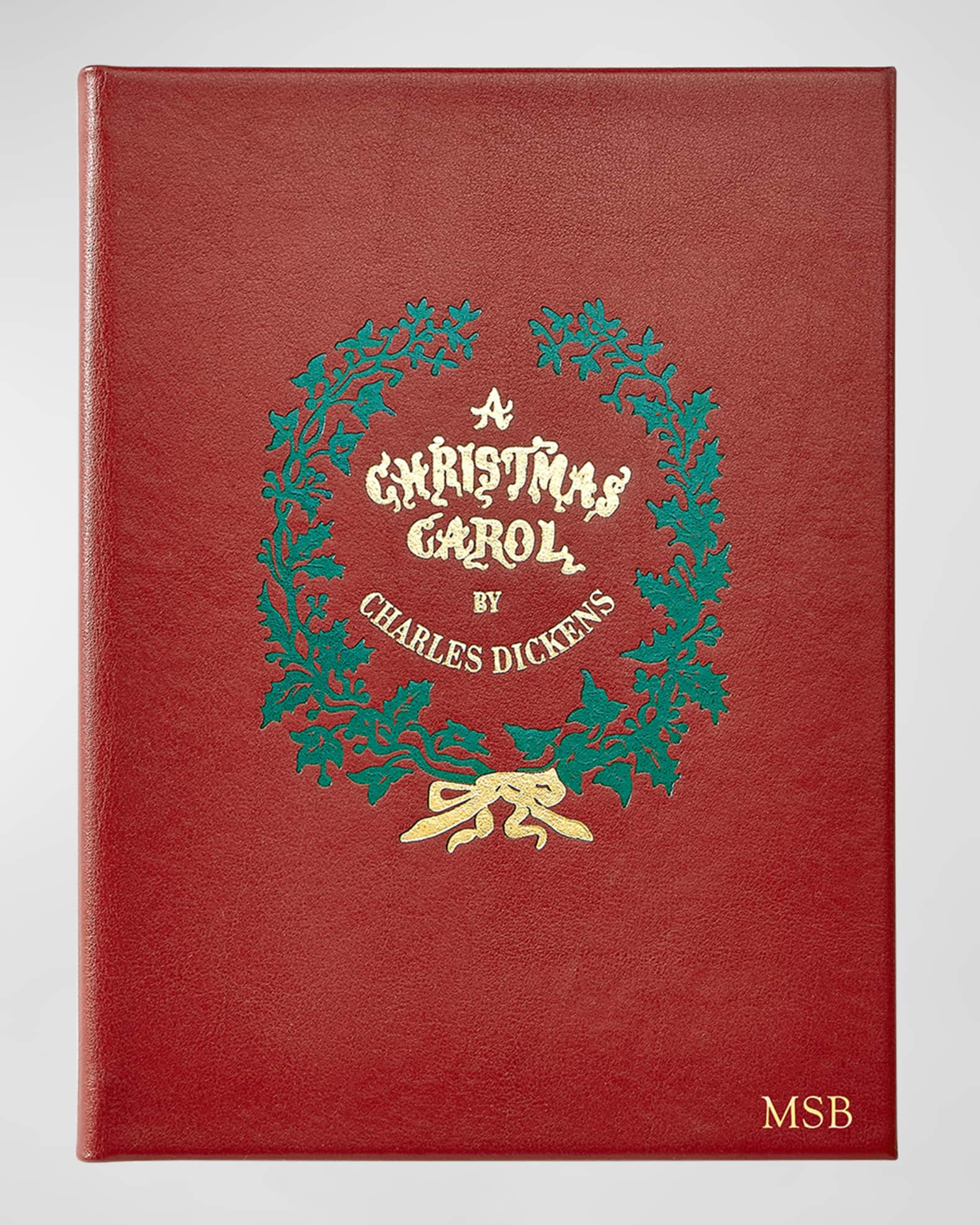 Graphic Image "Christmas Carol" Book | Horchow