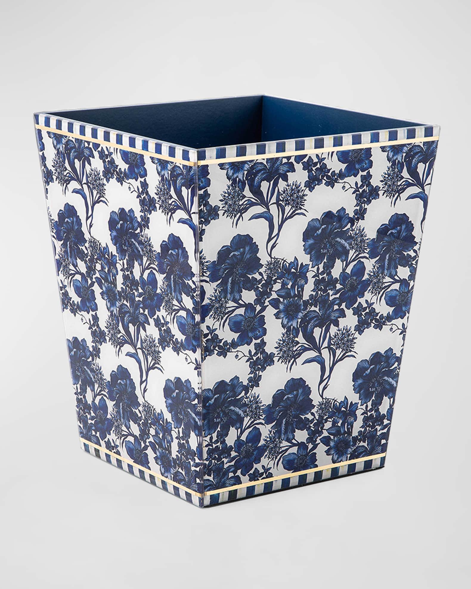 MacKenzie-Childs English Garden Waste Bin | Horchow