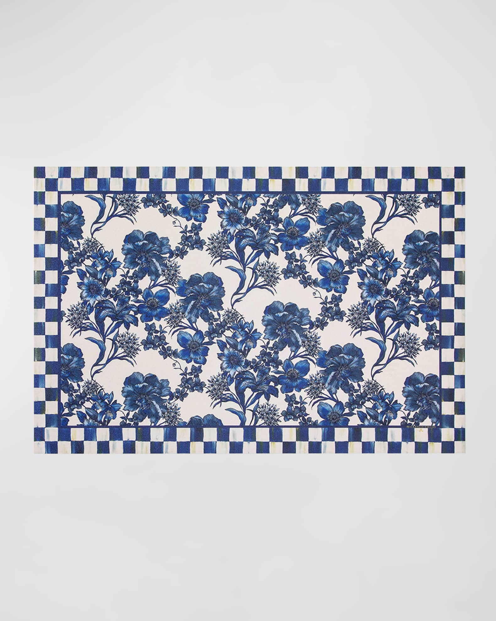 MacKenzie-Childs Royal English Garden Floor Mat, 2' x 3' | Horchow