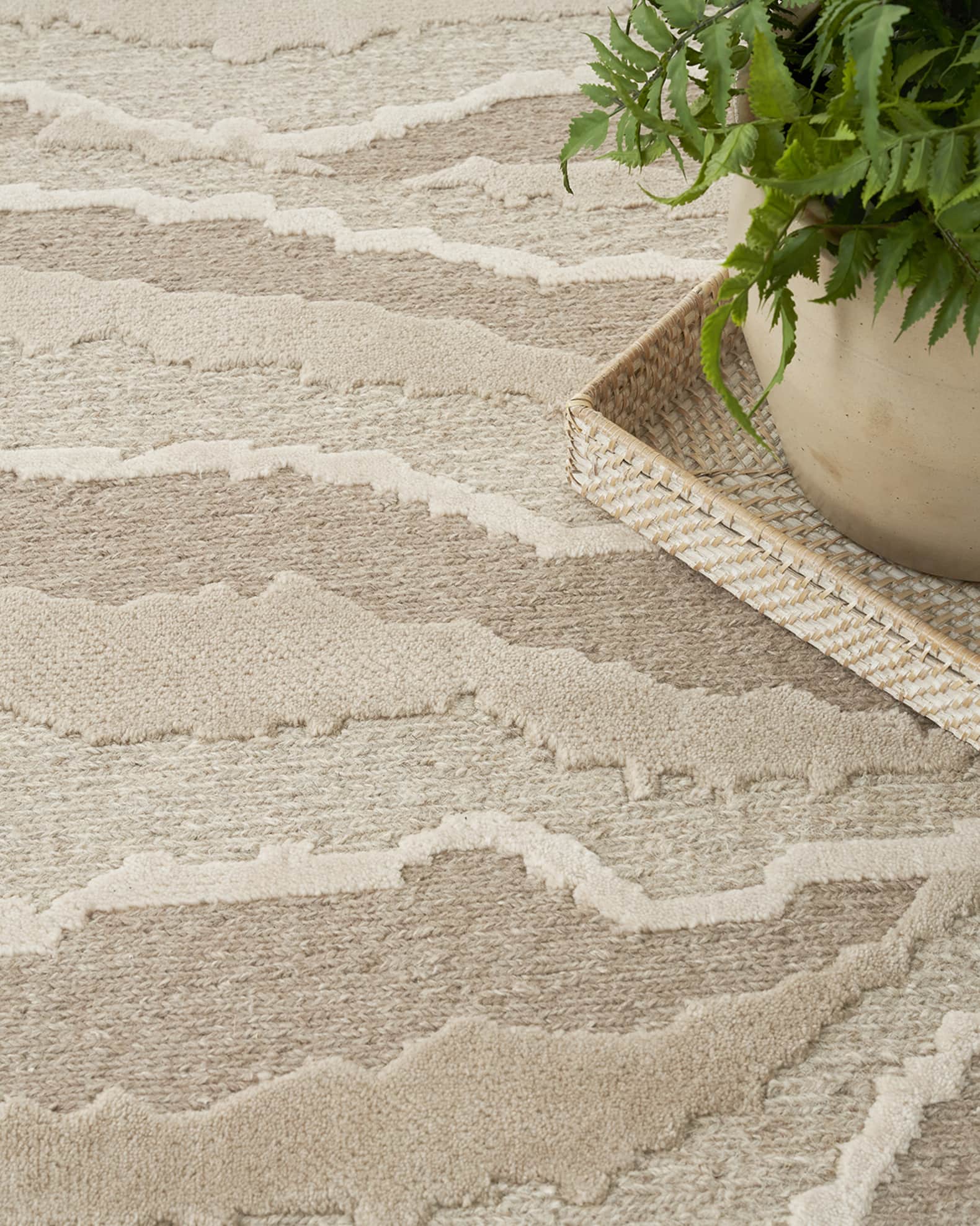 Nourison Rolling Hand-Knotted Rug, 8' x 10' | Horchow