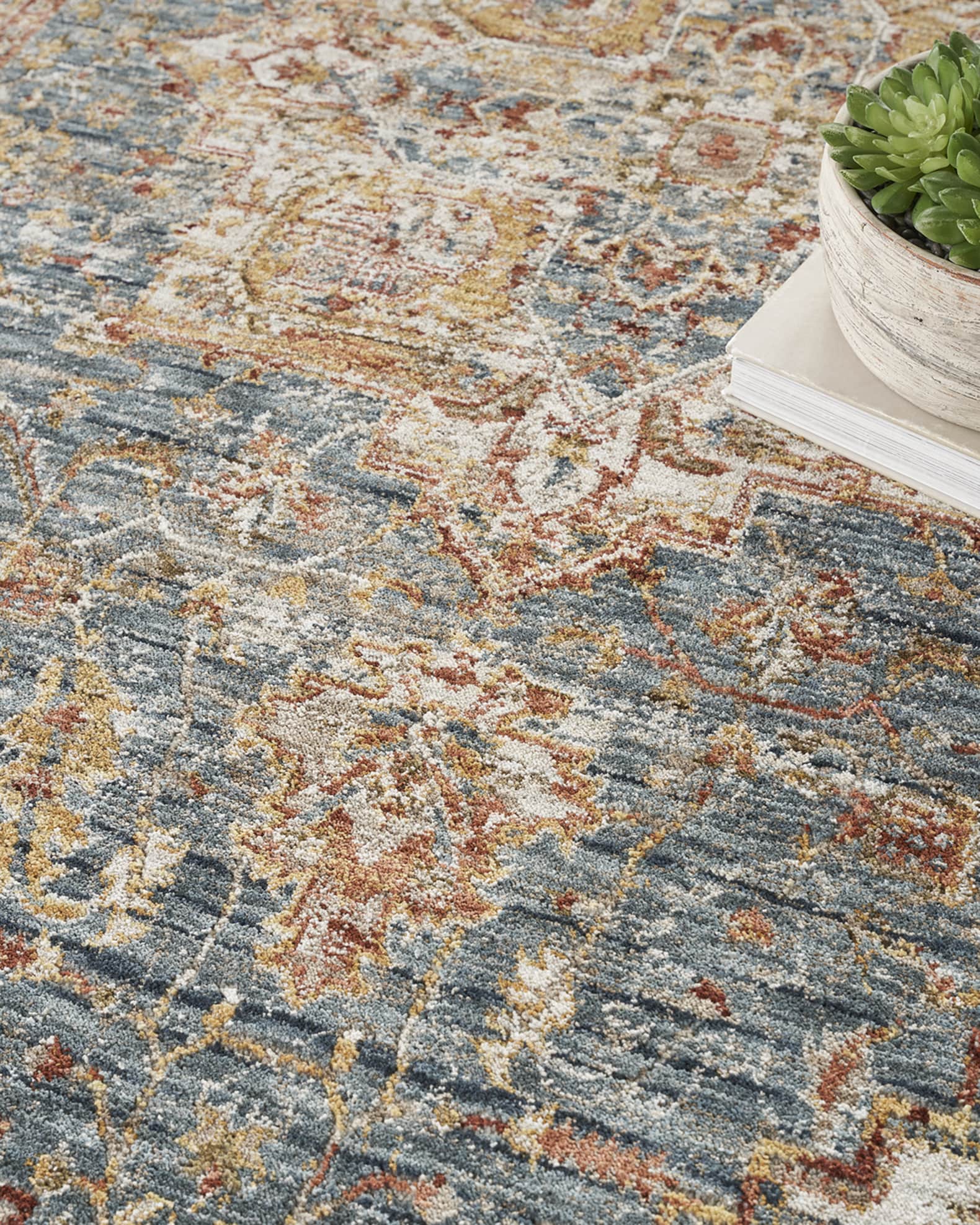 Nourison Portland Machine-Loomed Rug, 9' x 12' | Horchow